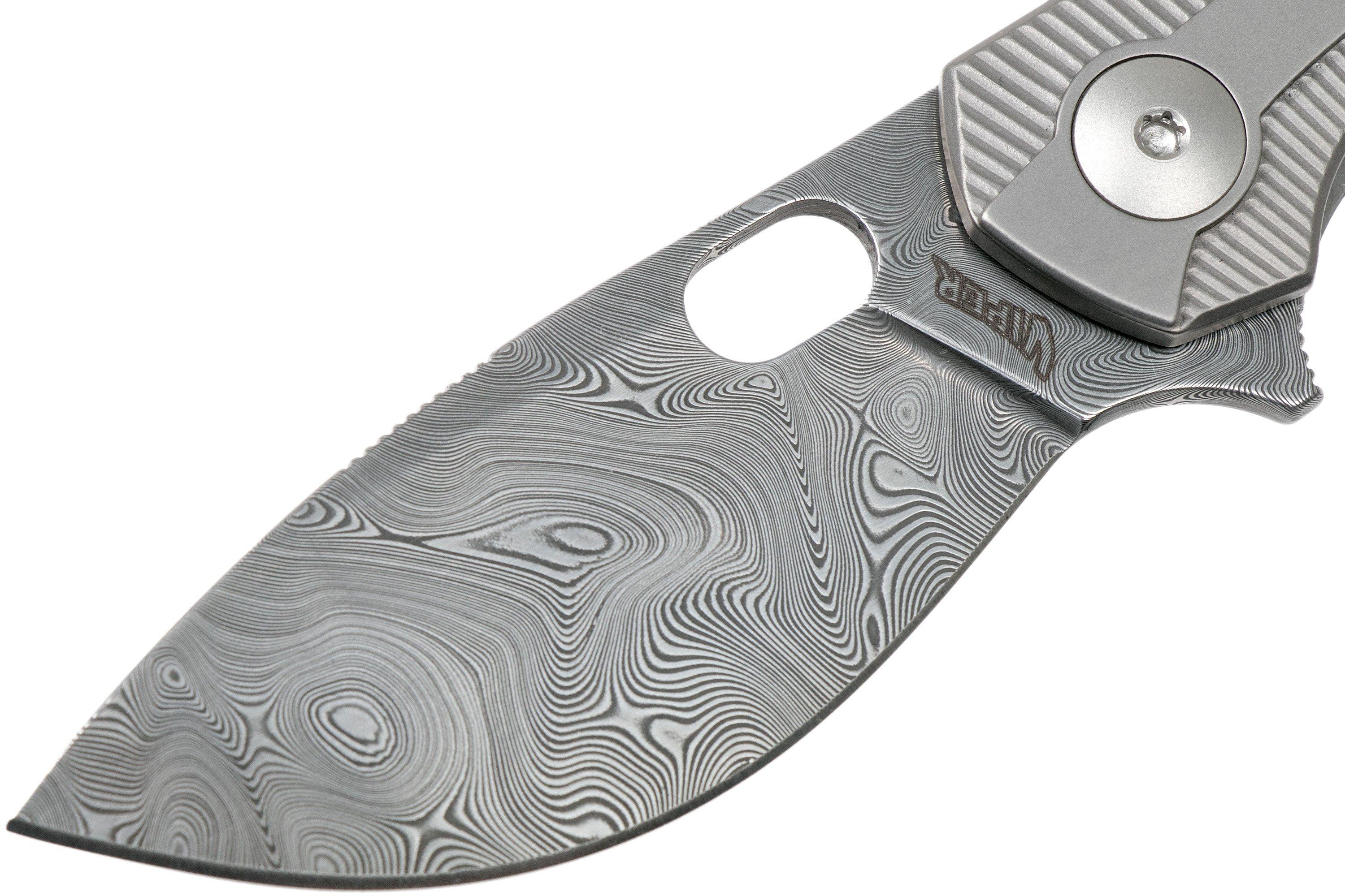Viper Lille Damasco VA5964TiTi gentleman's knife with wooden giftbox ...