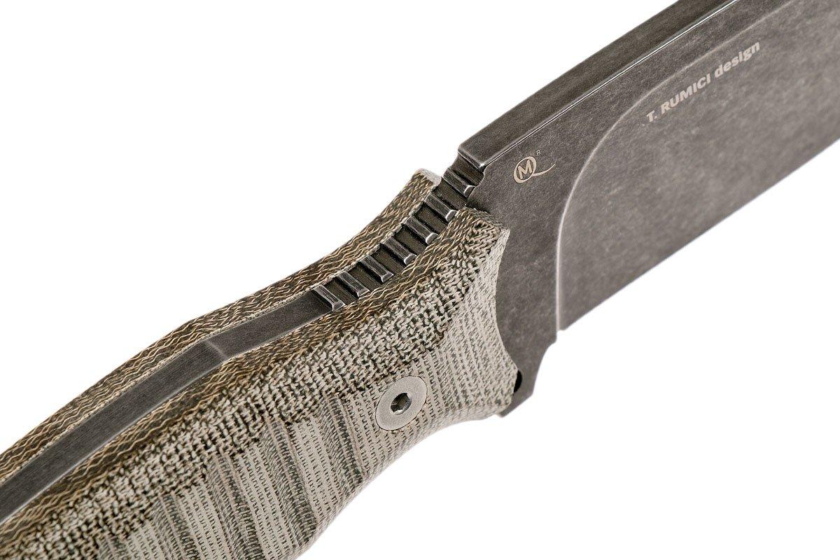 Viper David Evolution 4002ECG D2, Green Micarta, feststehendes Messer ...