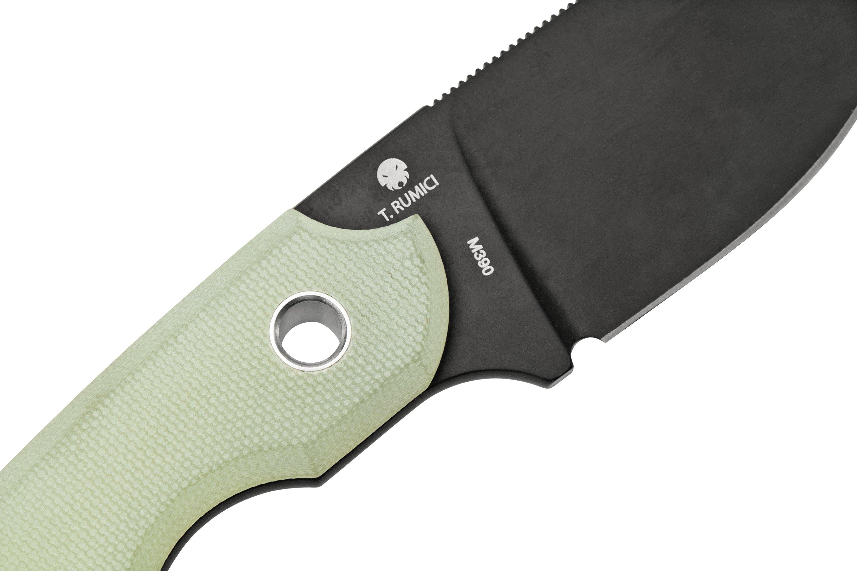 Viper Berus 1 VT4012DGJ M390 PVD Black, Natural G10 fixed knife, Rumici ...