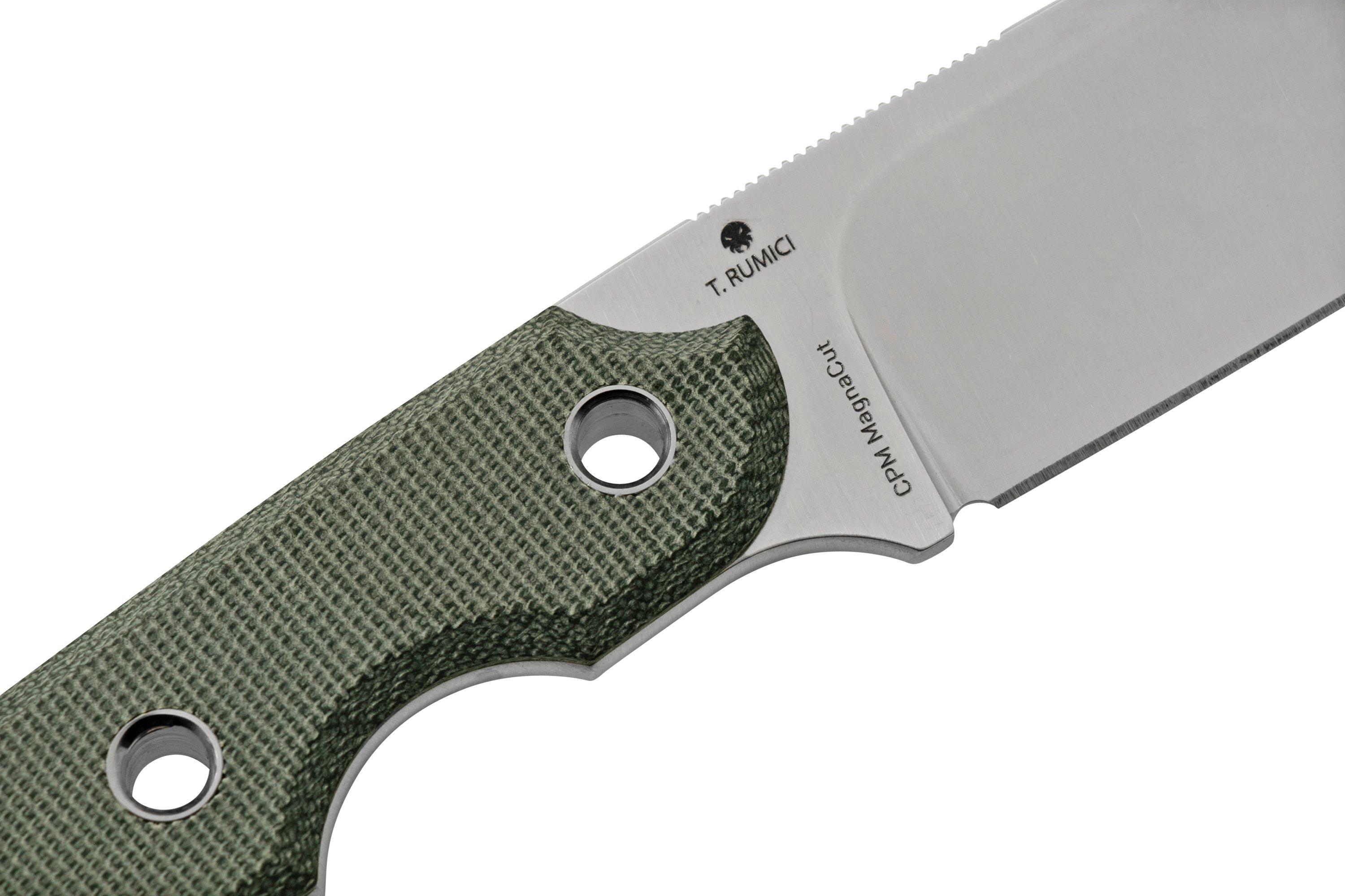 Viper Basic 1 VT4026CB MagnaCut Drop Point Satin, Black Canvas Micarta ...