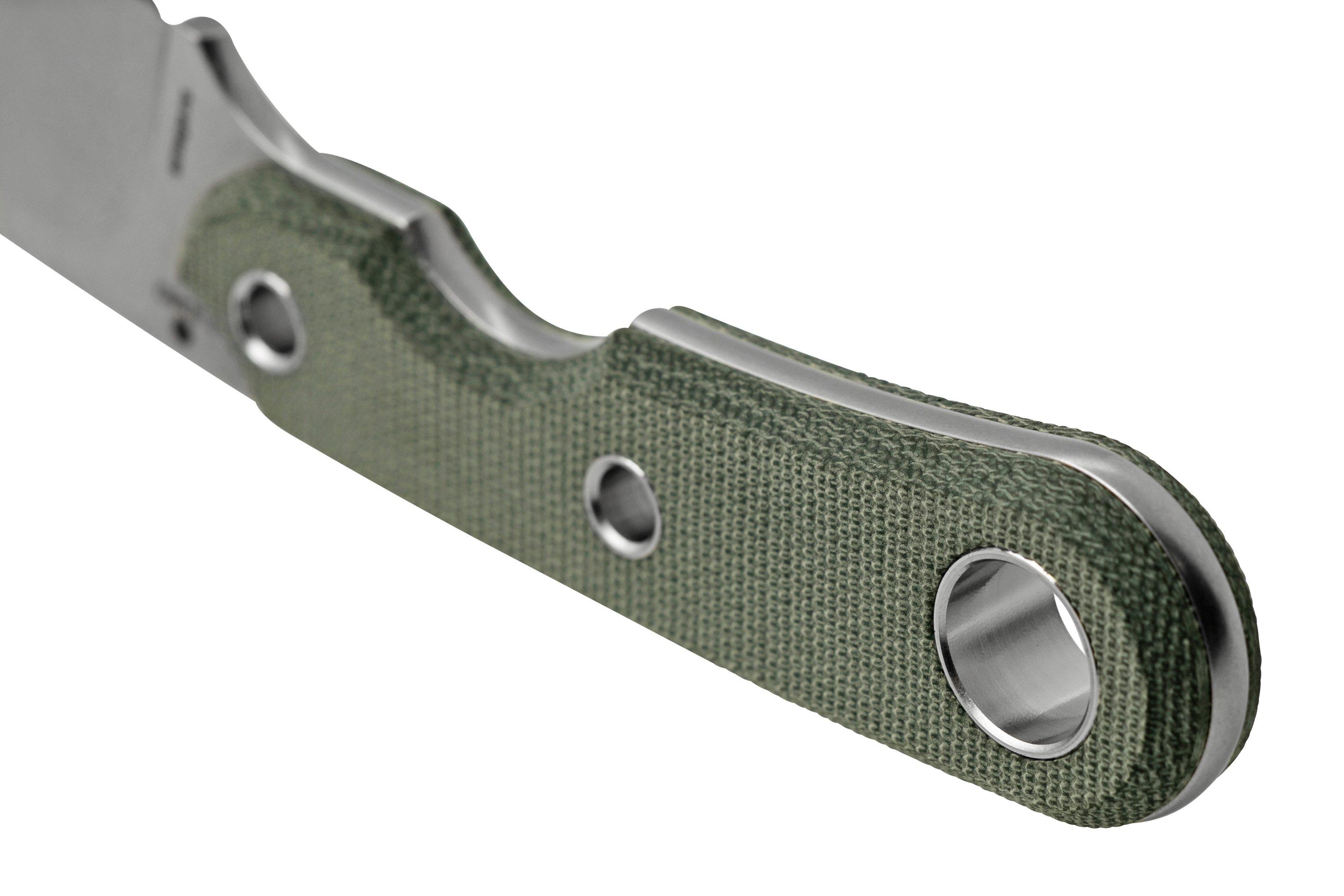 Viper Basic 2 VT4032CB D2 Sheepsfoot Stonewashed Black Canvas Micarta ...