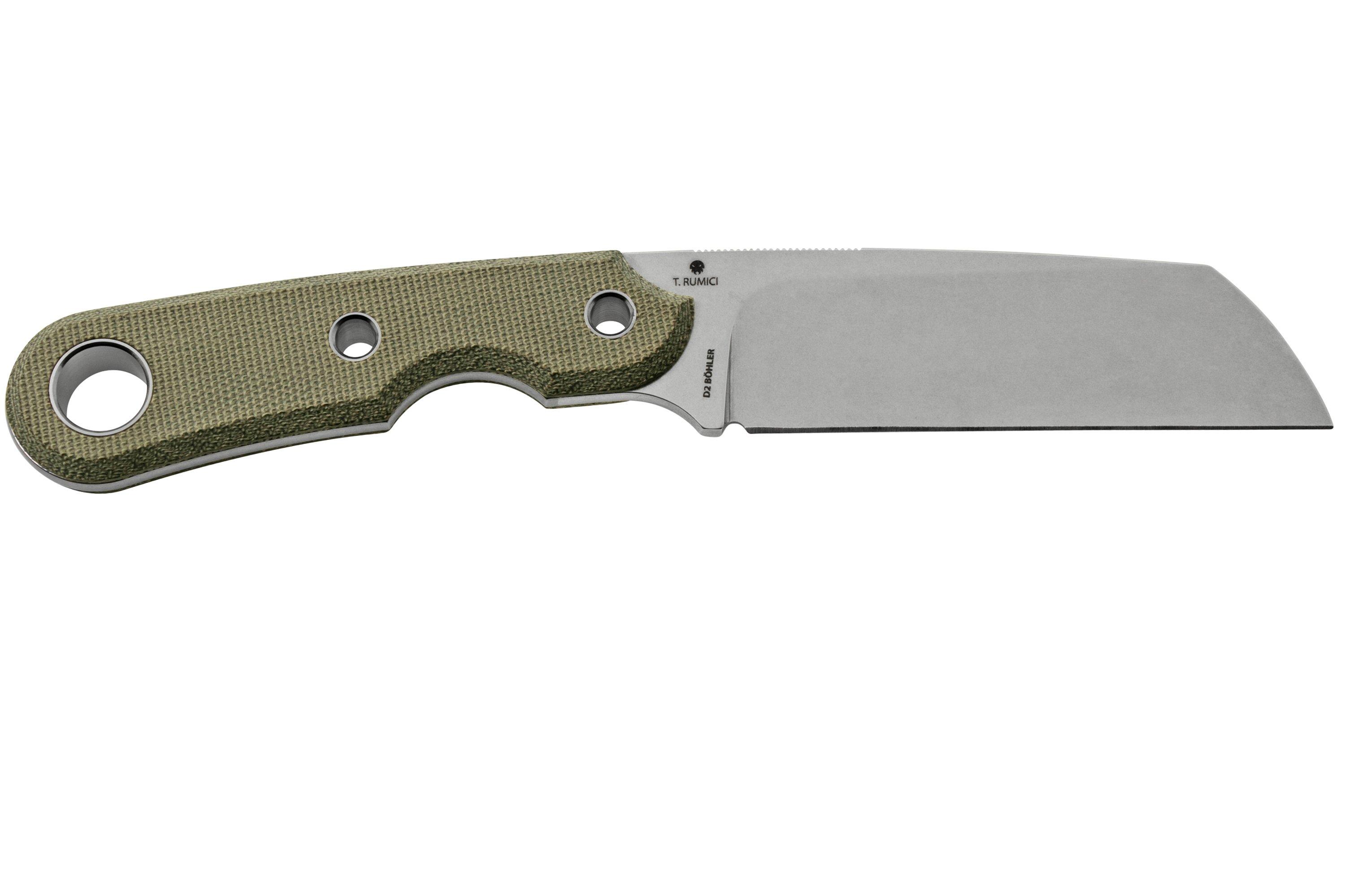 Viper Basic 2 VT4032CG D2 Sheepsfoot Stonewashed, Green Canvas Micarta ...