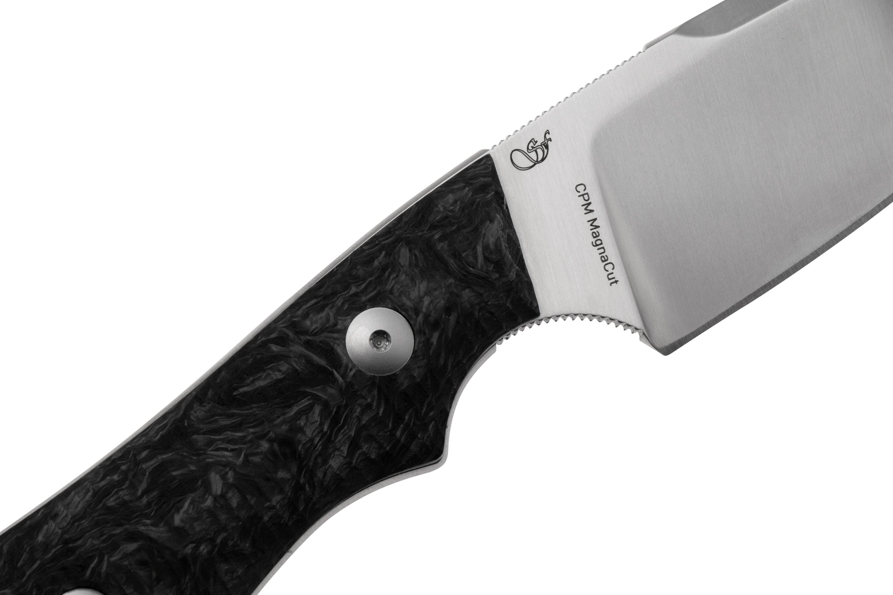 Viper Handy VT4038FCM Dark Matter Black Carbon Fiber, fixed knife ...