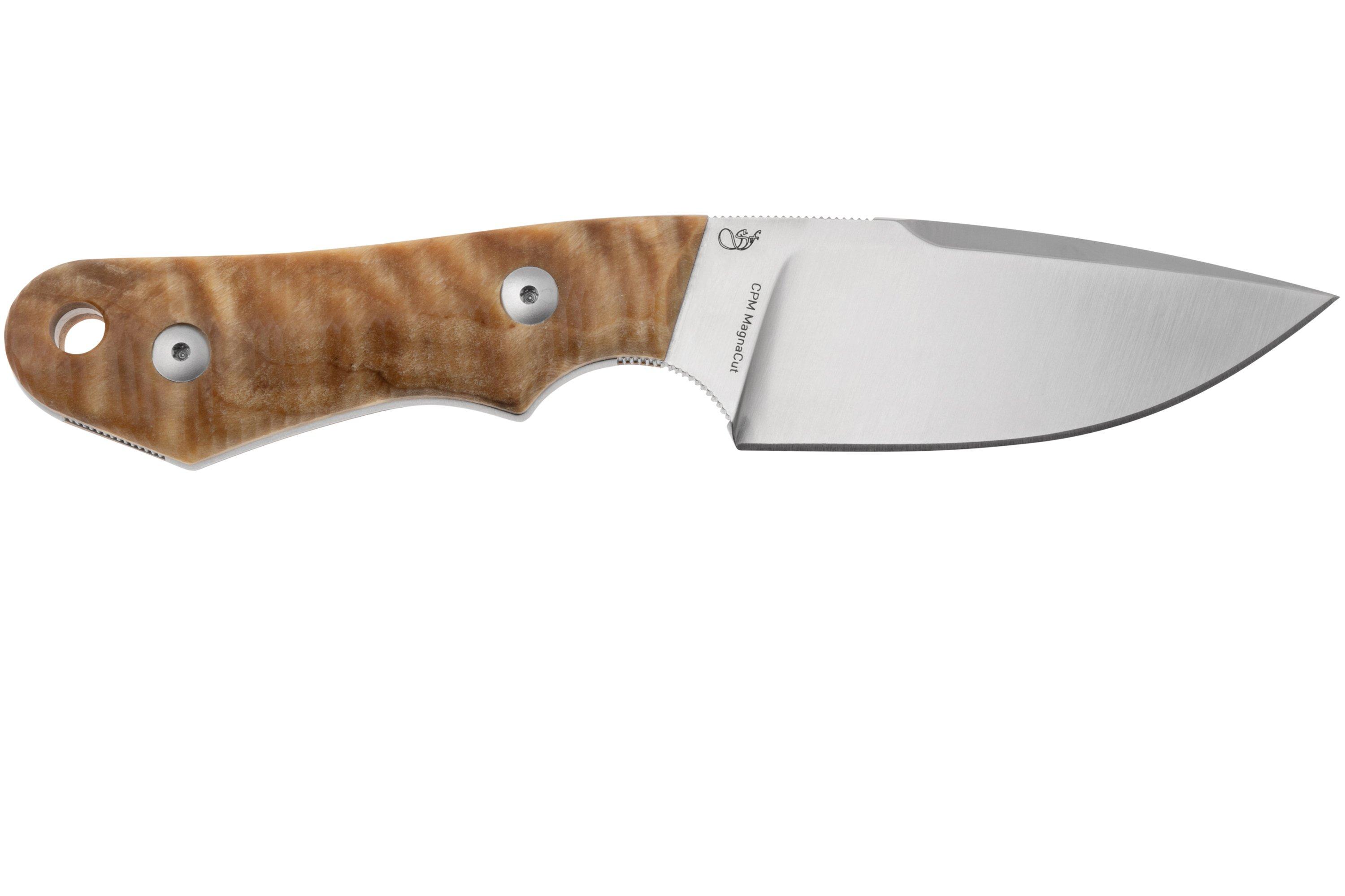 Viper Handy VT4038PI Flamed Poplar Wood, fixed knife | Advantageously ...