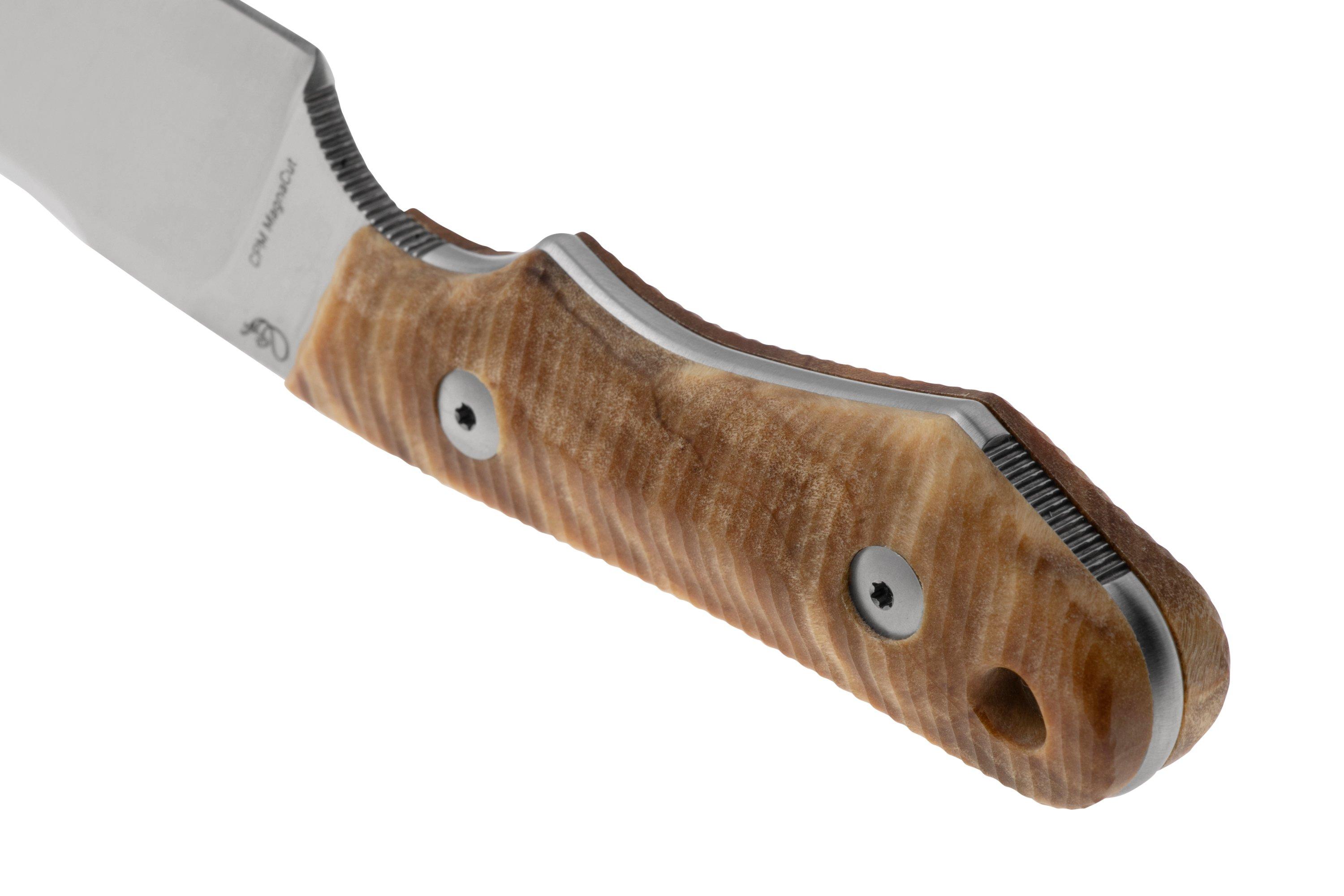 Viper Handy VT4038PI Flamed Poplar Wood, fixed knife | Advantageously ...