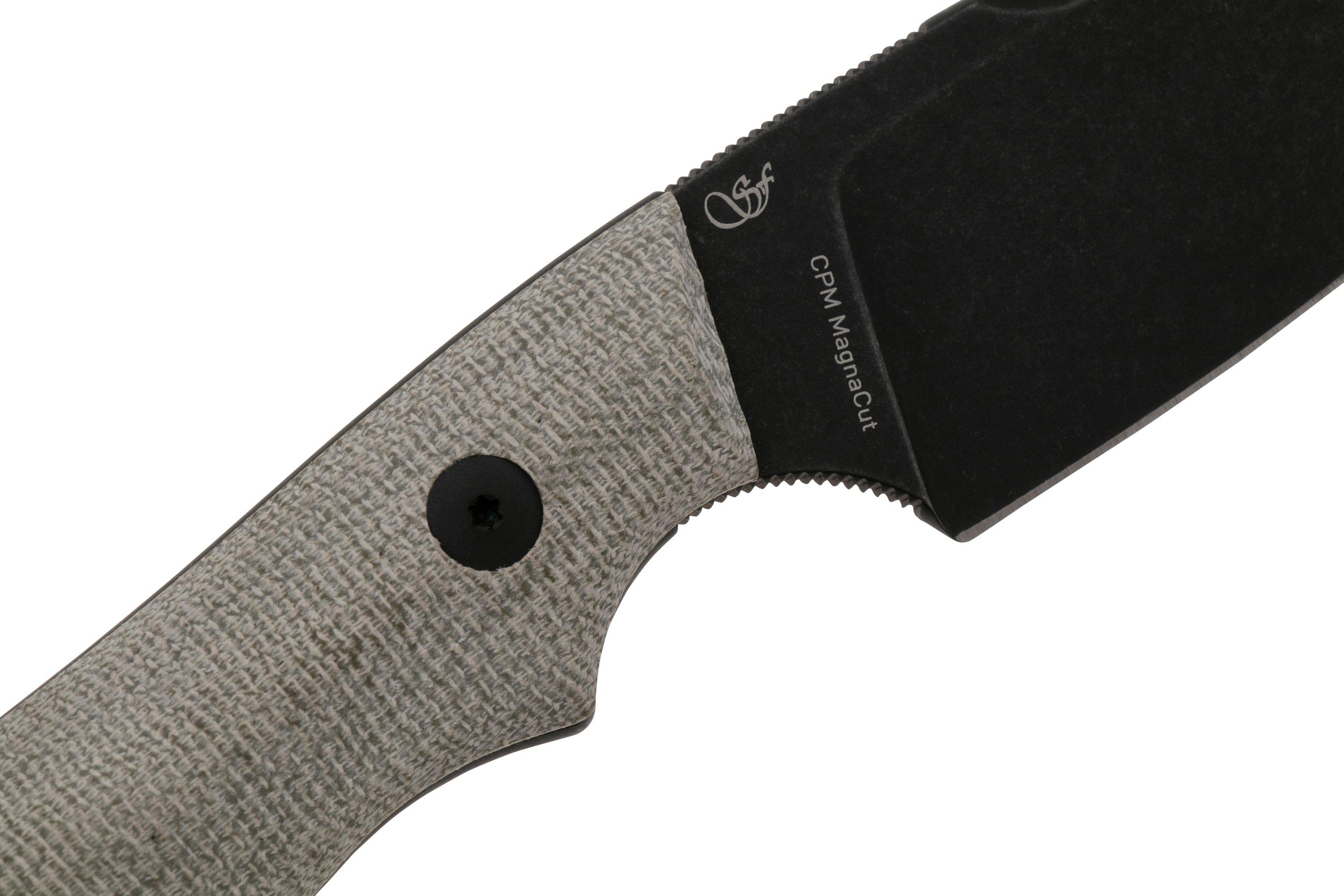 Viper Handy VT4042CG Blackwashed Green Canvas, fixed knife ...
