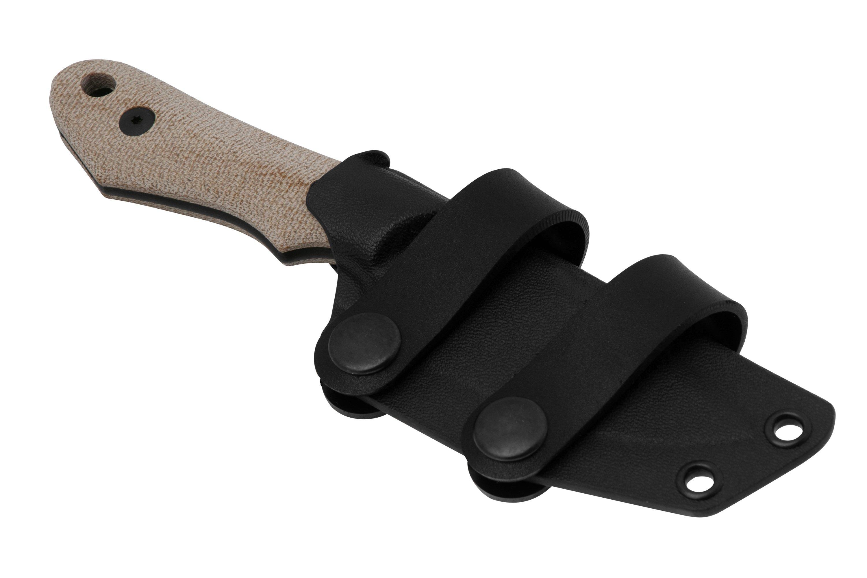 Viper Handy VT4042CN Blackwashed Natural Canvas, fixed knife ...