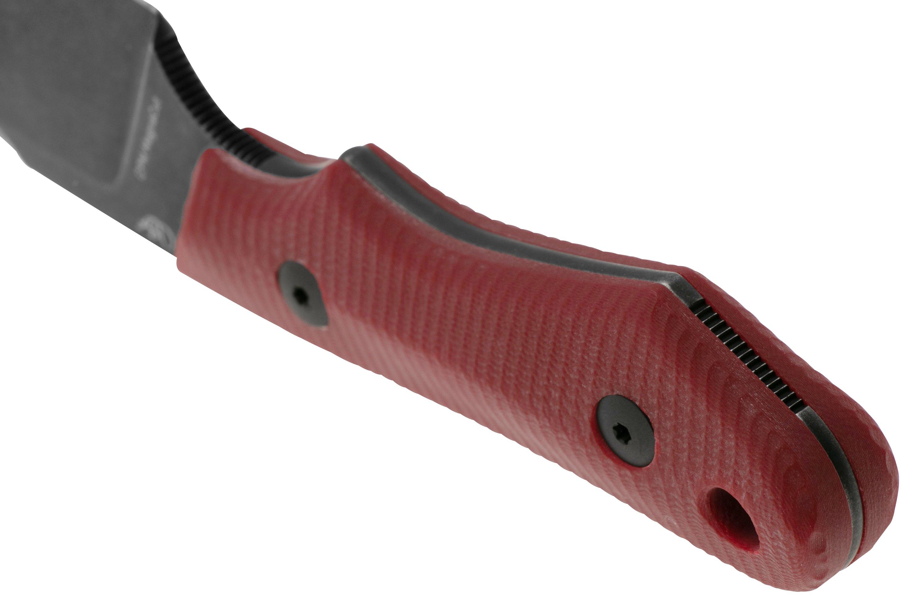 Viper Handy VT4042GR Blackwashed Red G10, coltello fisso | Fare ...