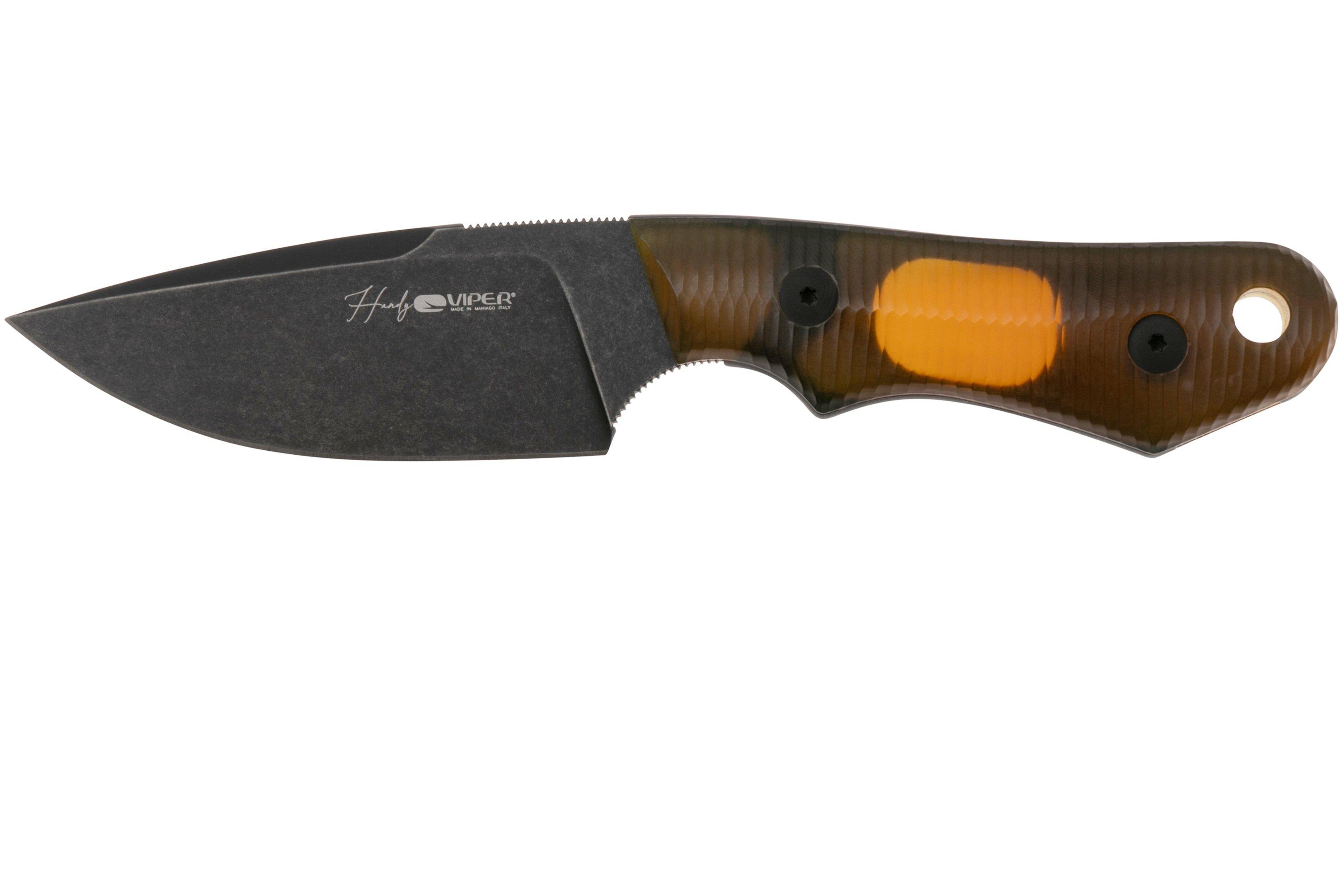 Viper Handy VT4042UT Blackwashed Ultem, fixed knife | Advantageously ...