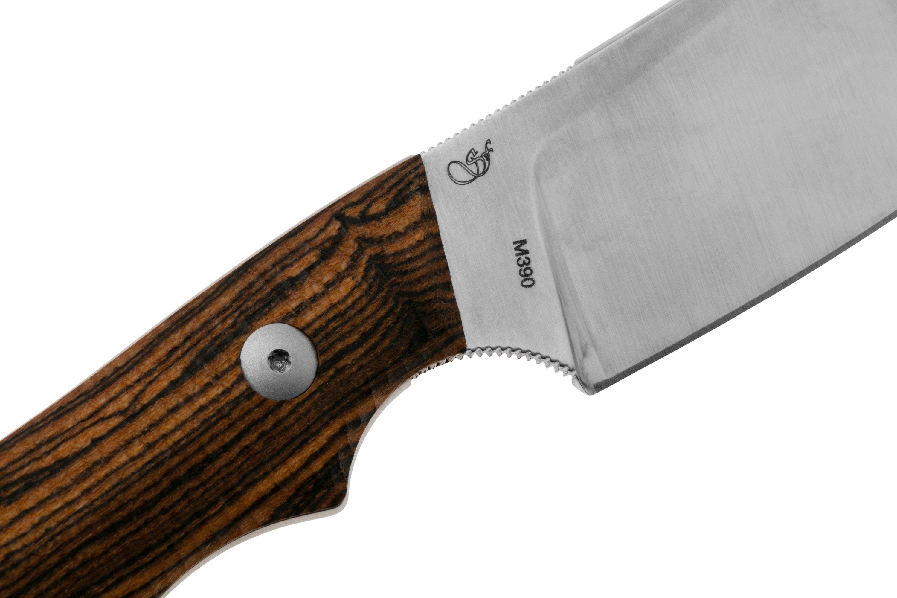 Viper Handy 2 VT4048BC Böhler M390, Bocote Wood, fixed knife ...