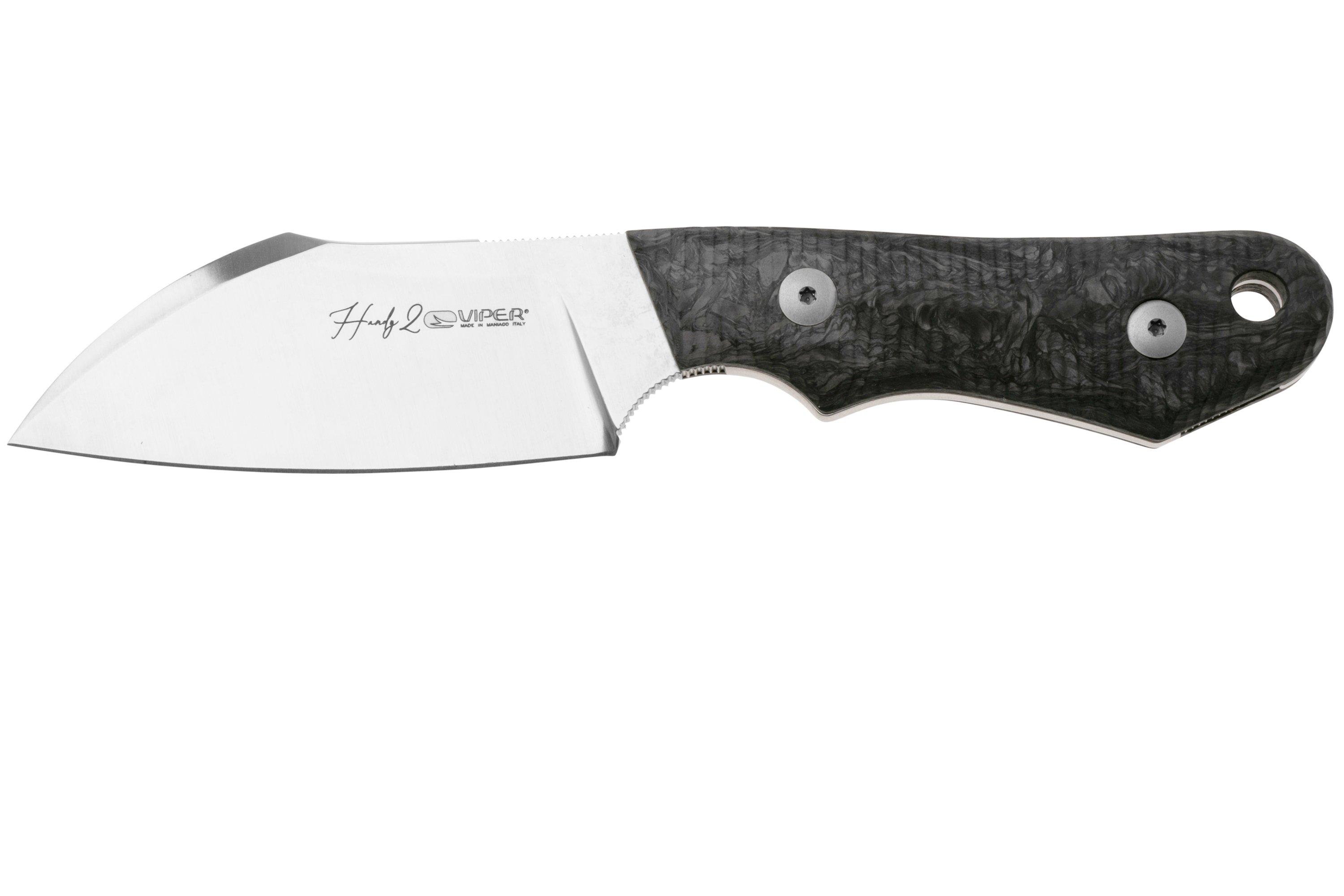Viper Handy 2 VT4048FCM Dark Matter Black Carbon Fiber, fixed knife ...