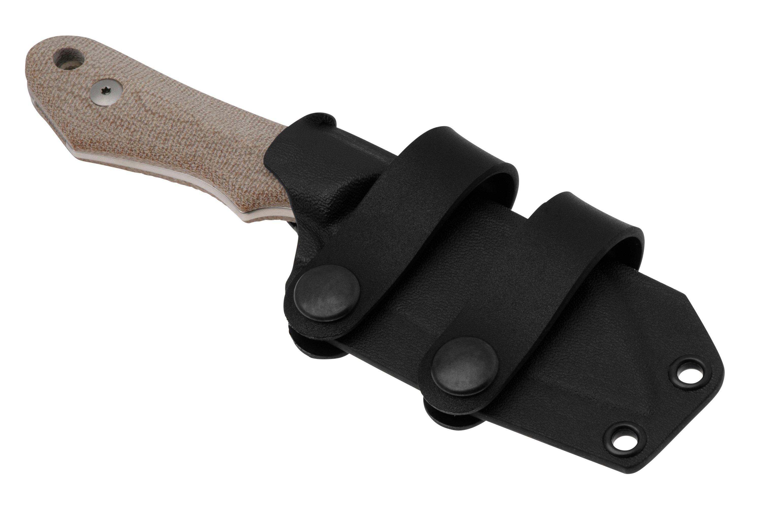 Viper Handy 2 VT4050CN Natural Canvas Micarta, fixed knife ...