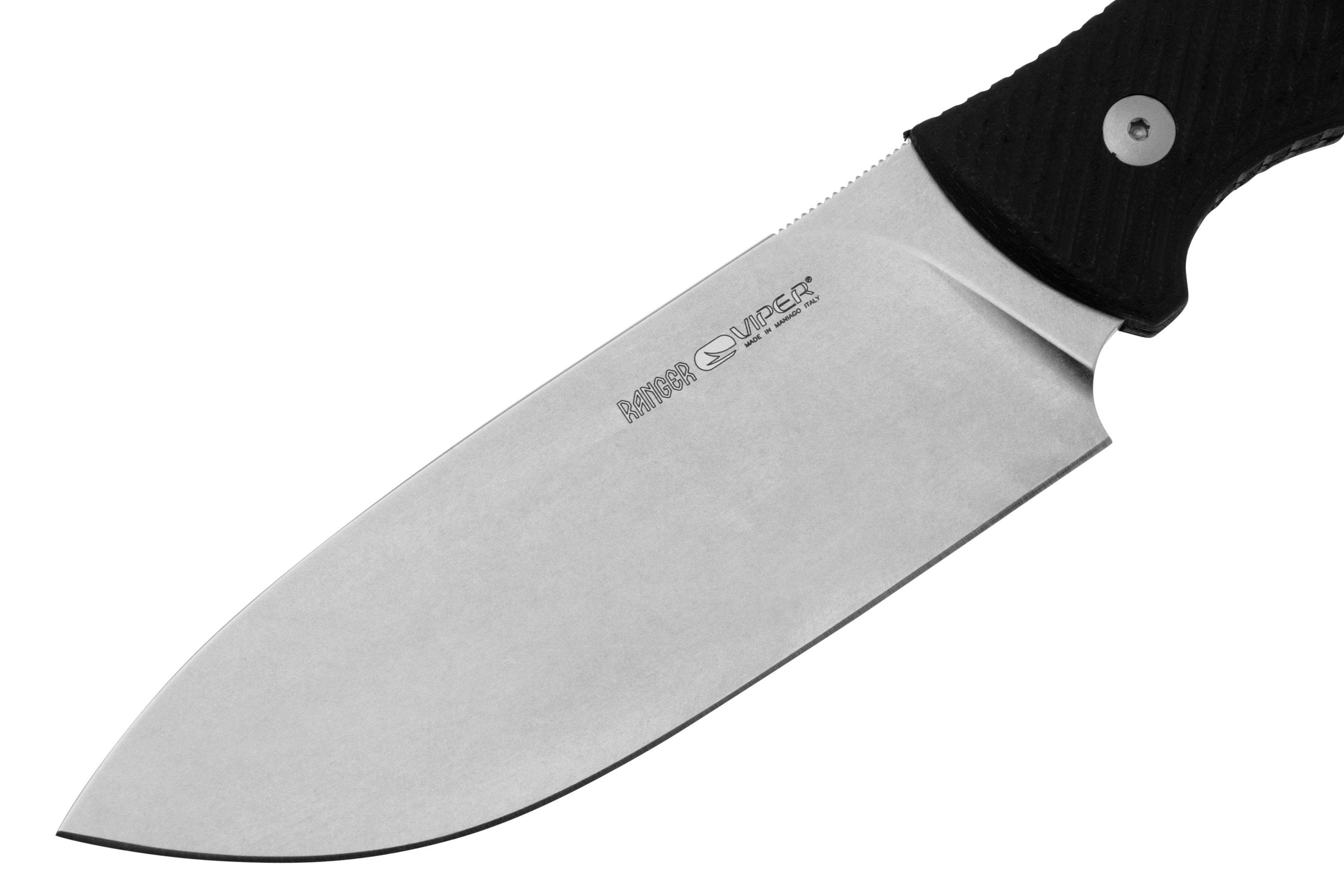 Viper Ranger VT4054GG Böhler N690, Black SureTouch, fixed knife ...