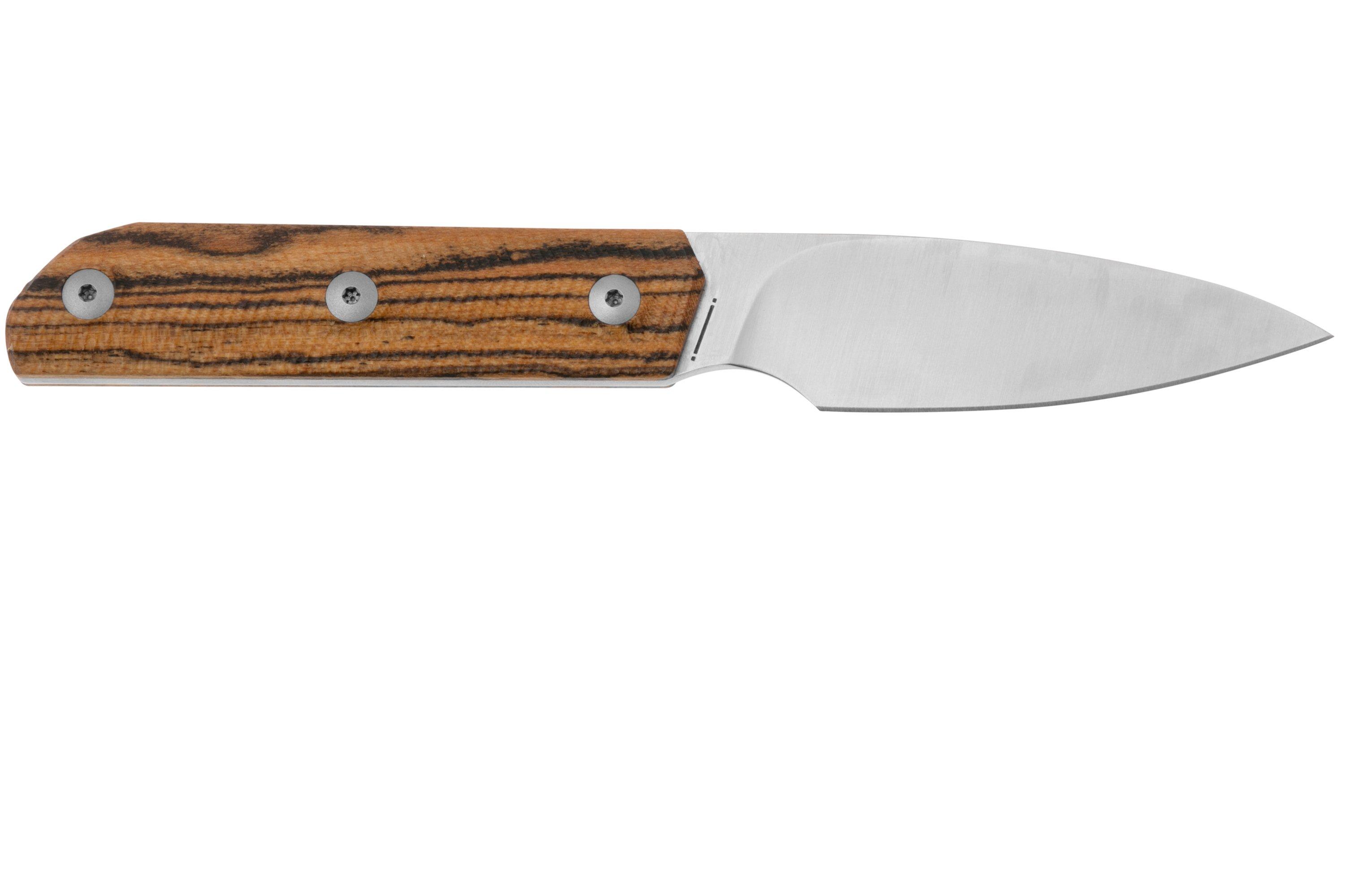 Viper Mirror 2 VT4062BC Böhler M390, Bocote Wood, fixed knife ...