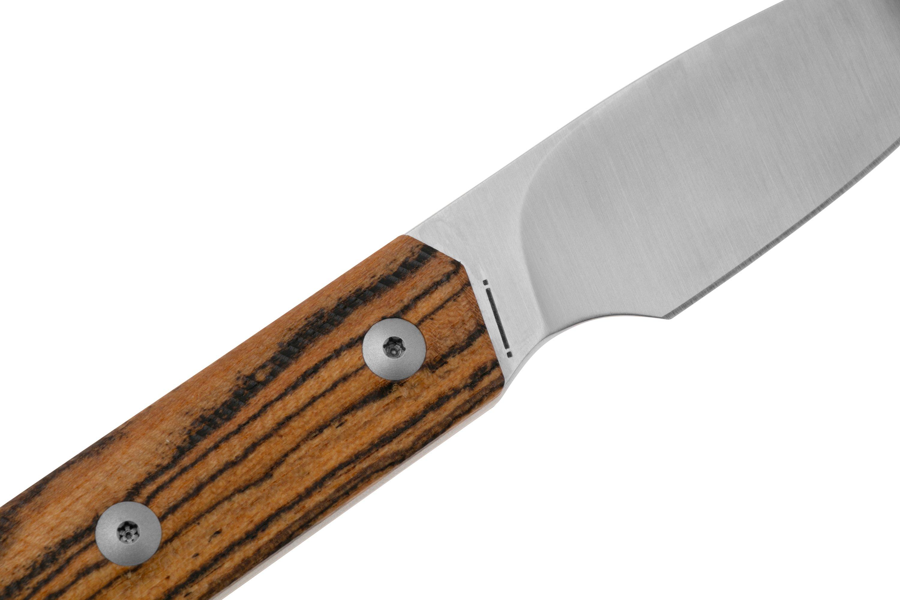 Viper Mirror 2 VT4062BC Böhler M390, Bocote Wood, fixed knife ...