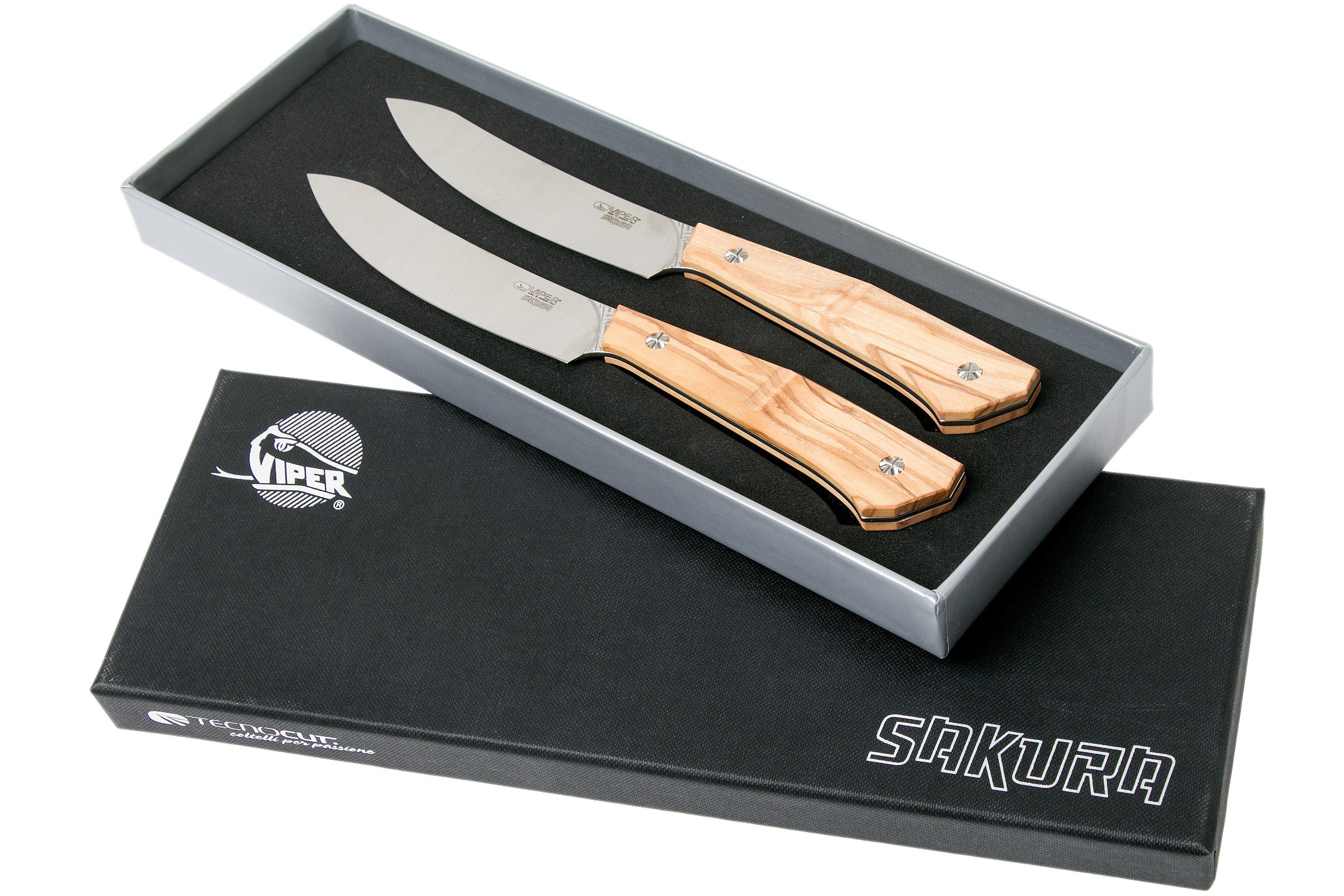 Viper Sakura steak knives 2-piece. 11.5 cm, VT7506-02UL ...