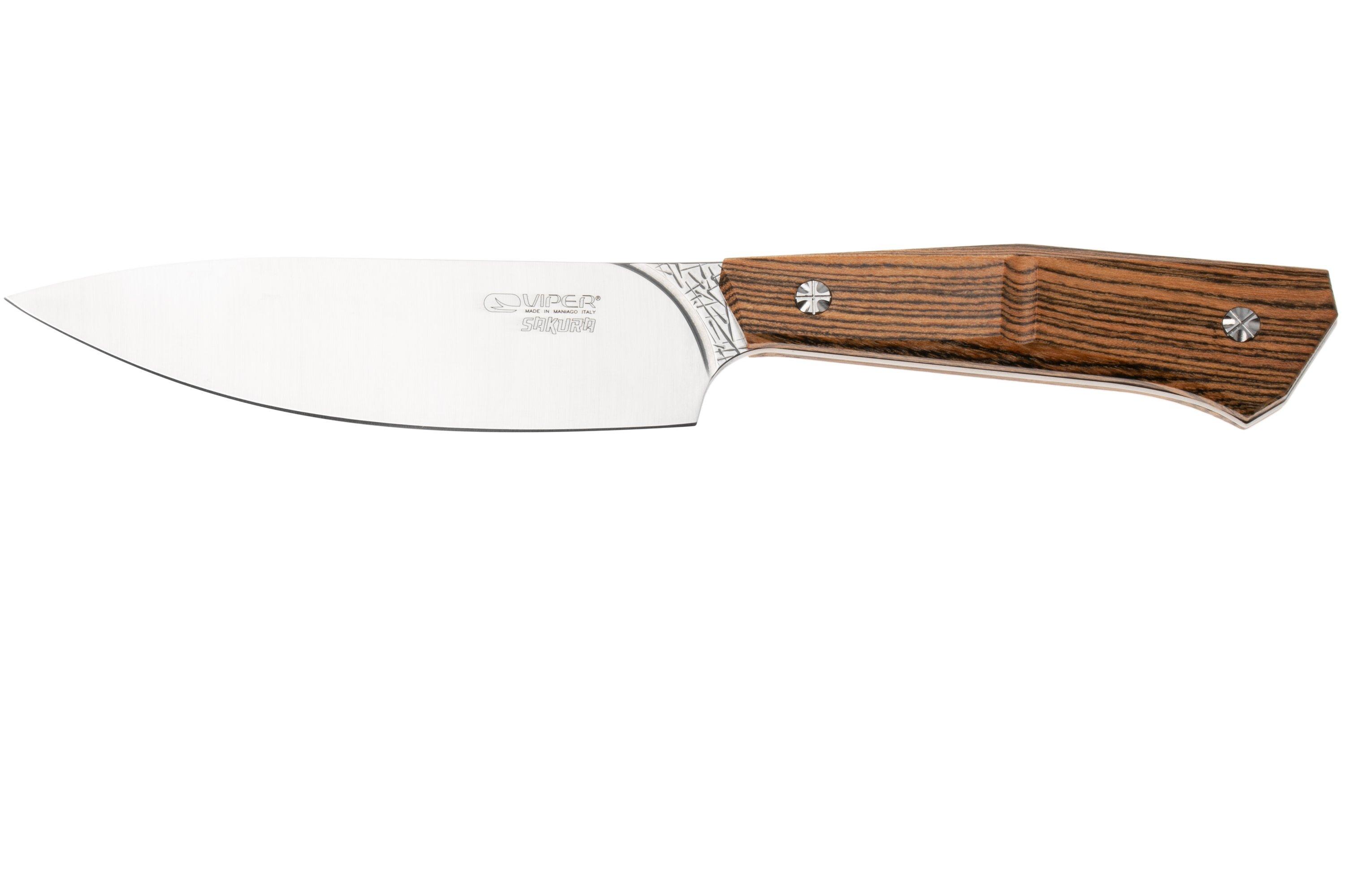Nóż do mięsa Viper Sakura VT7510BC, drewno bocote, 14 cm | Zalety ...