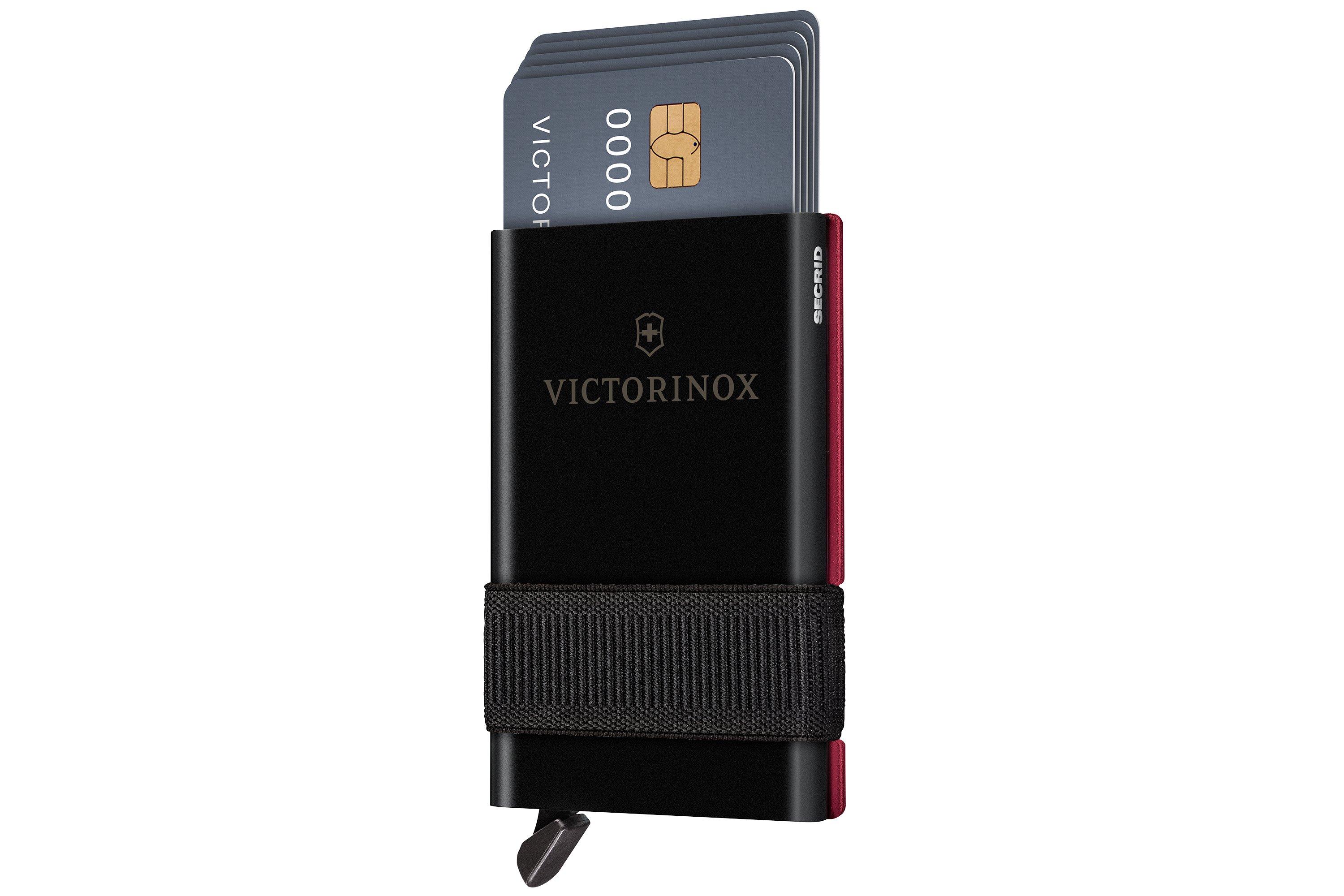 Victorinox Secrid Smart Card Wallet 0.7250.13 Iconic Red, multi-purpose ...