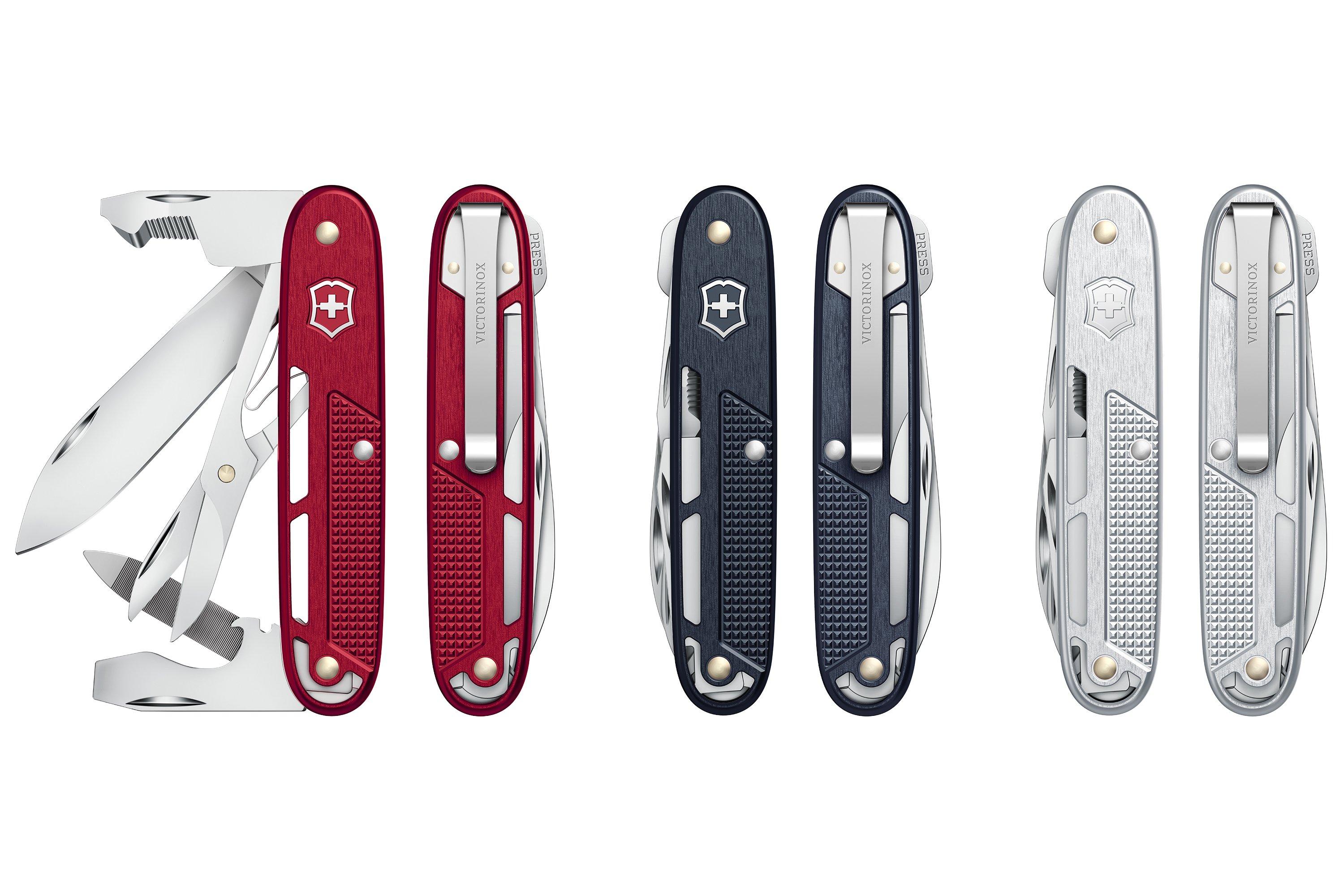Victorinox Synergy X Alox Refined Collection 0.8226.22 Dark Blue, Swiss army knife ...