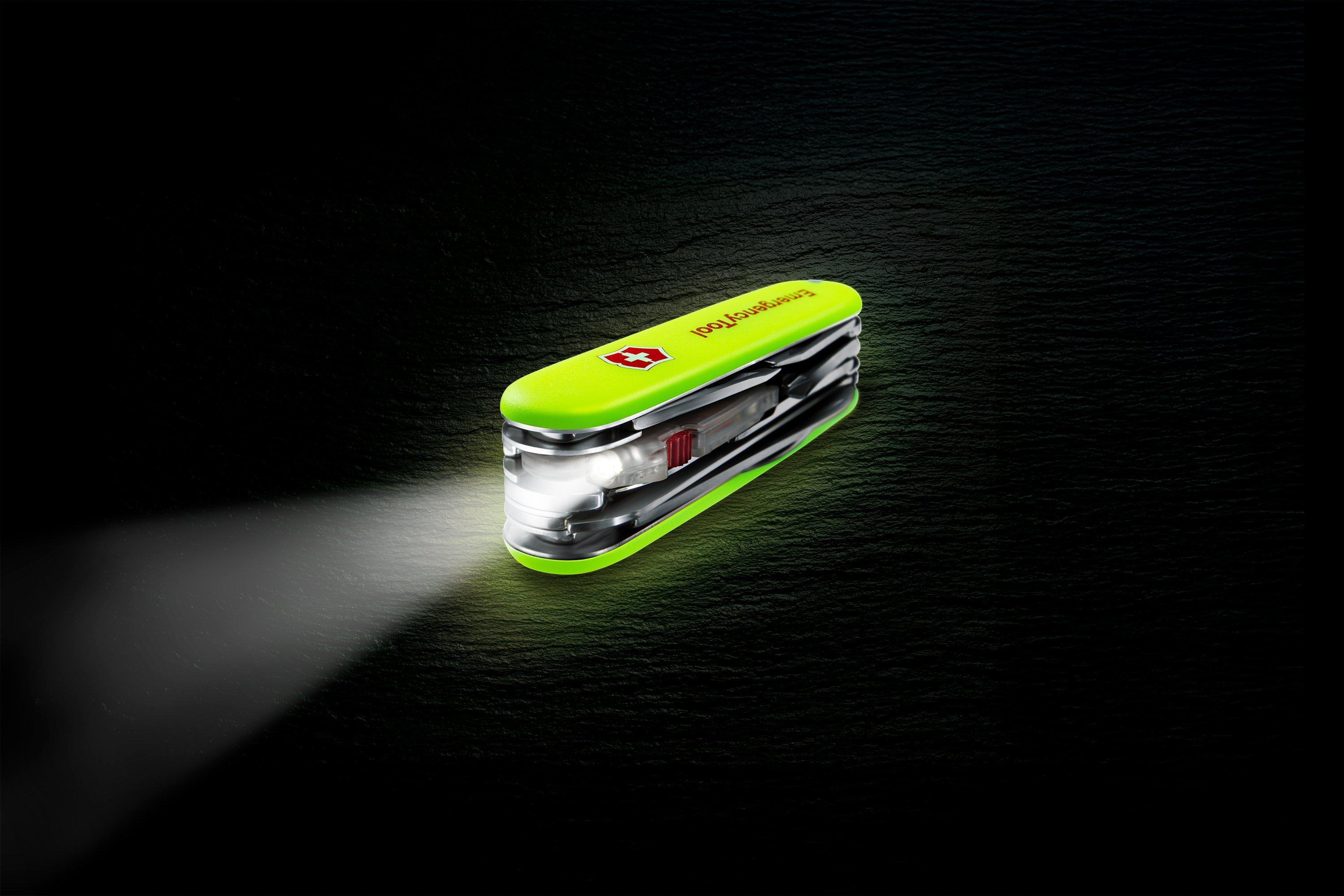 Victorinox Huntsman Lite Emergency Tool 1.7915.E808 Luminescent Yellow ...