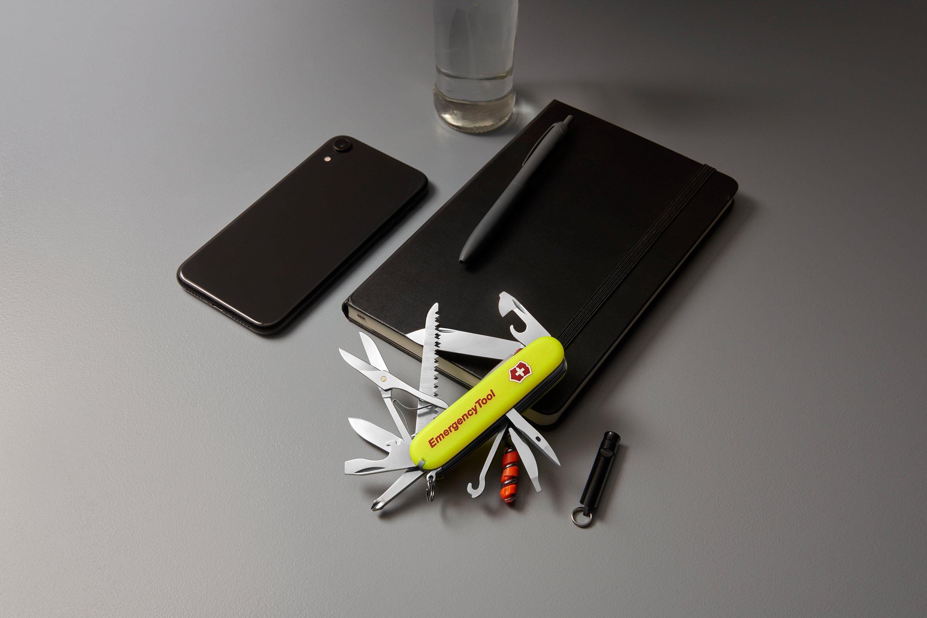 Victorinox Huntsman Lite Emergency Tool 1.7915.E808 Luminescent Yellow ...
