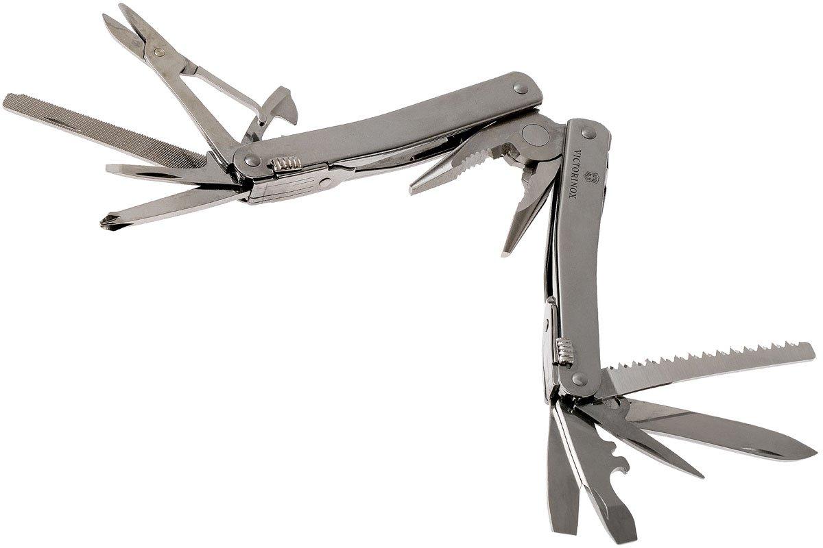 Victorinox SwissTool Spirit X, multi-tool, fodero in pelle | Fare ...