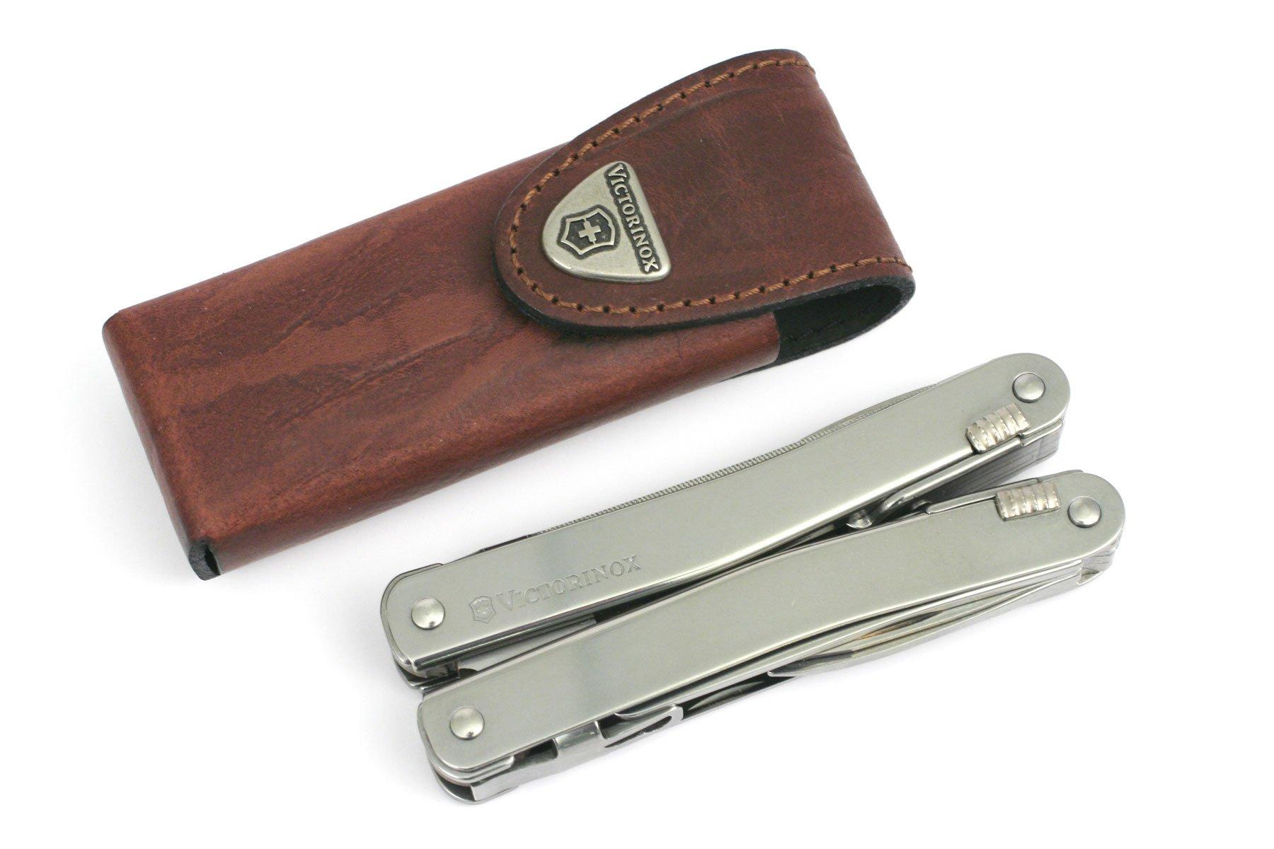 Victorinox - SwissTool Spirit Plus - Leather sheath | Advantageously ...