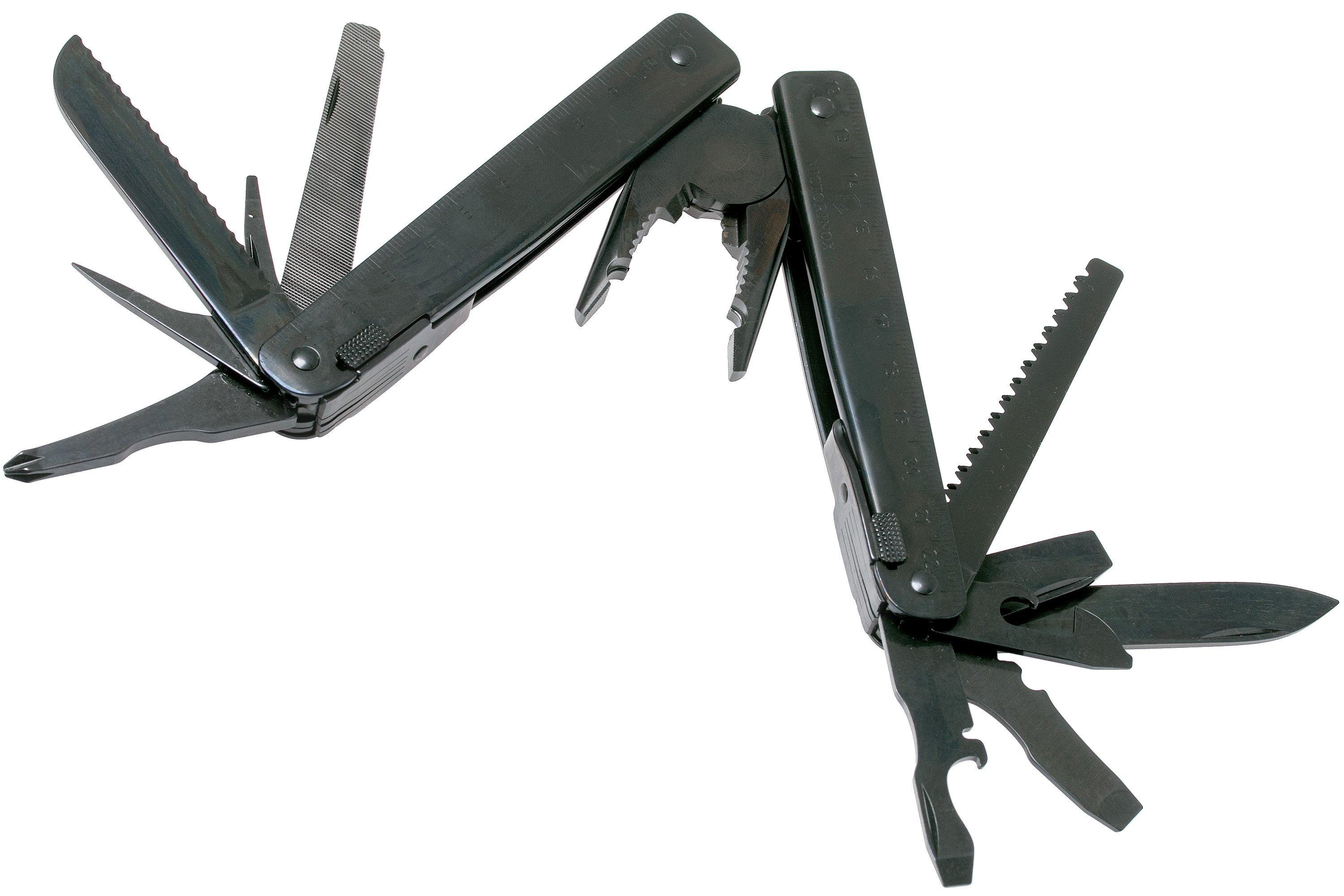Victorinox SwissTool BS black oxide 3.0323.3CN multi-tool, nylon sheath ...