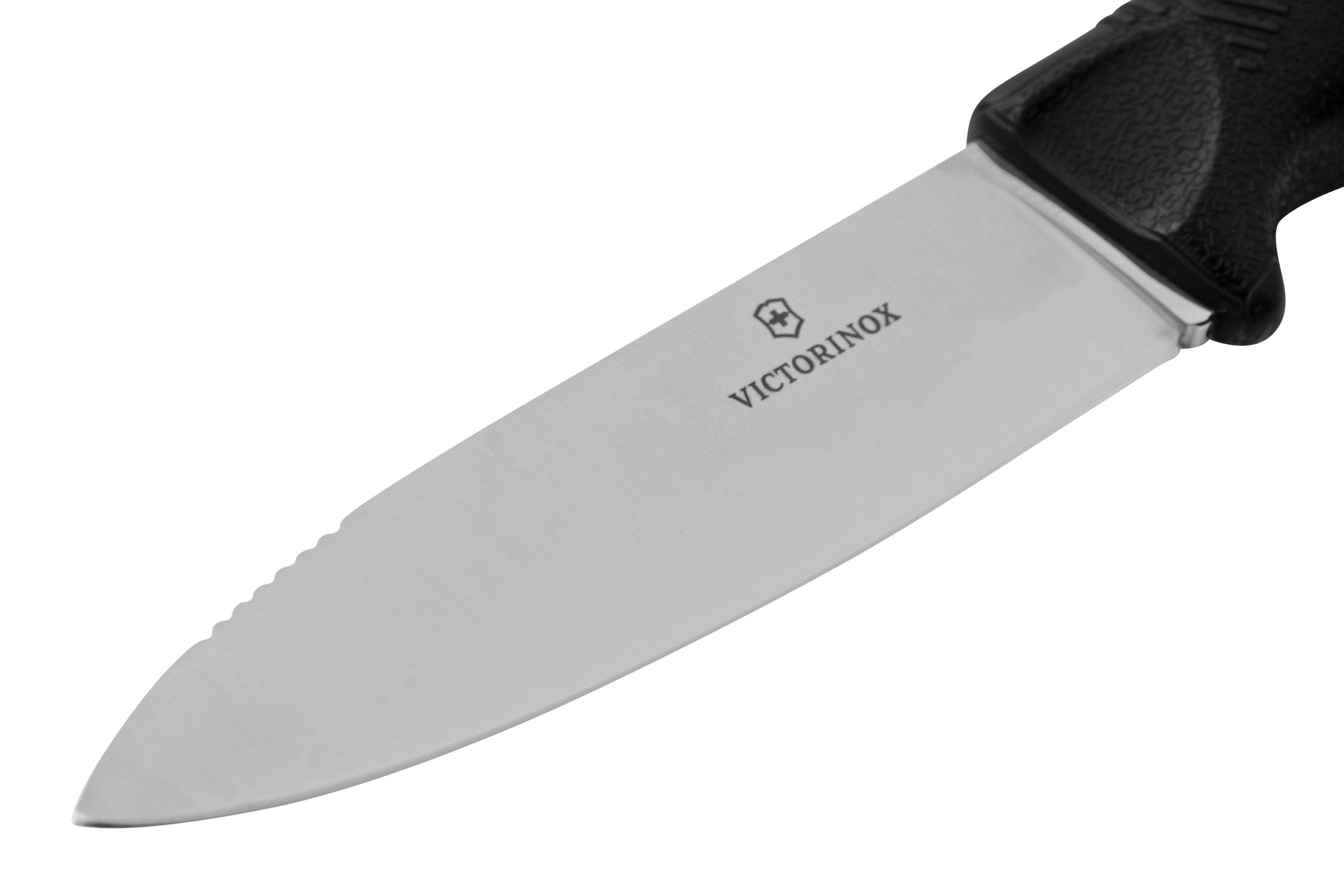 Victorinox Venture 3.0902.3 Black, bushcraft knife | Advantageously ...