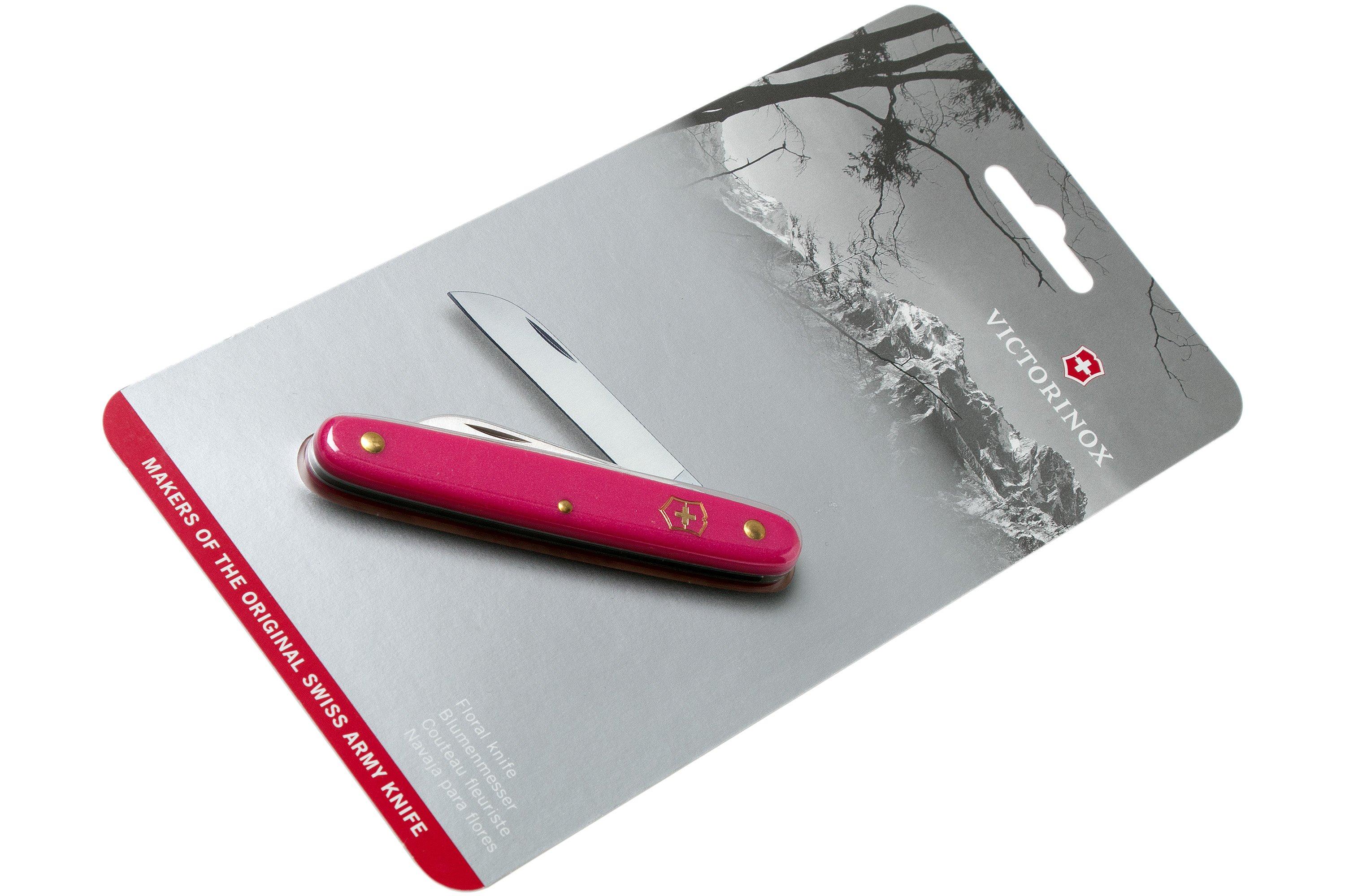 Victorinox Floral knife 3.9050.53B1 pink | Advantageously shopping at ...