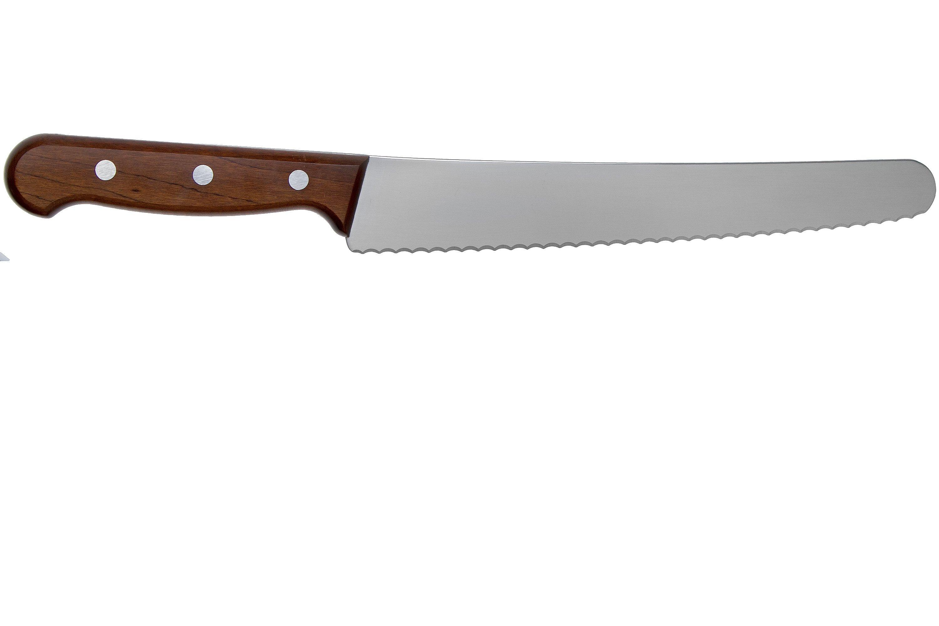 Victorinox Wood 5.2930.22G bread knife/pastry knife 22 cm, maple wood ...