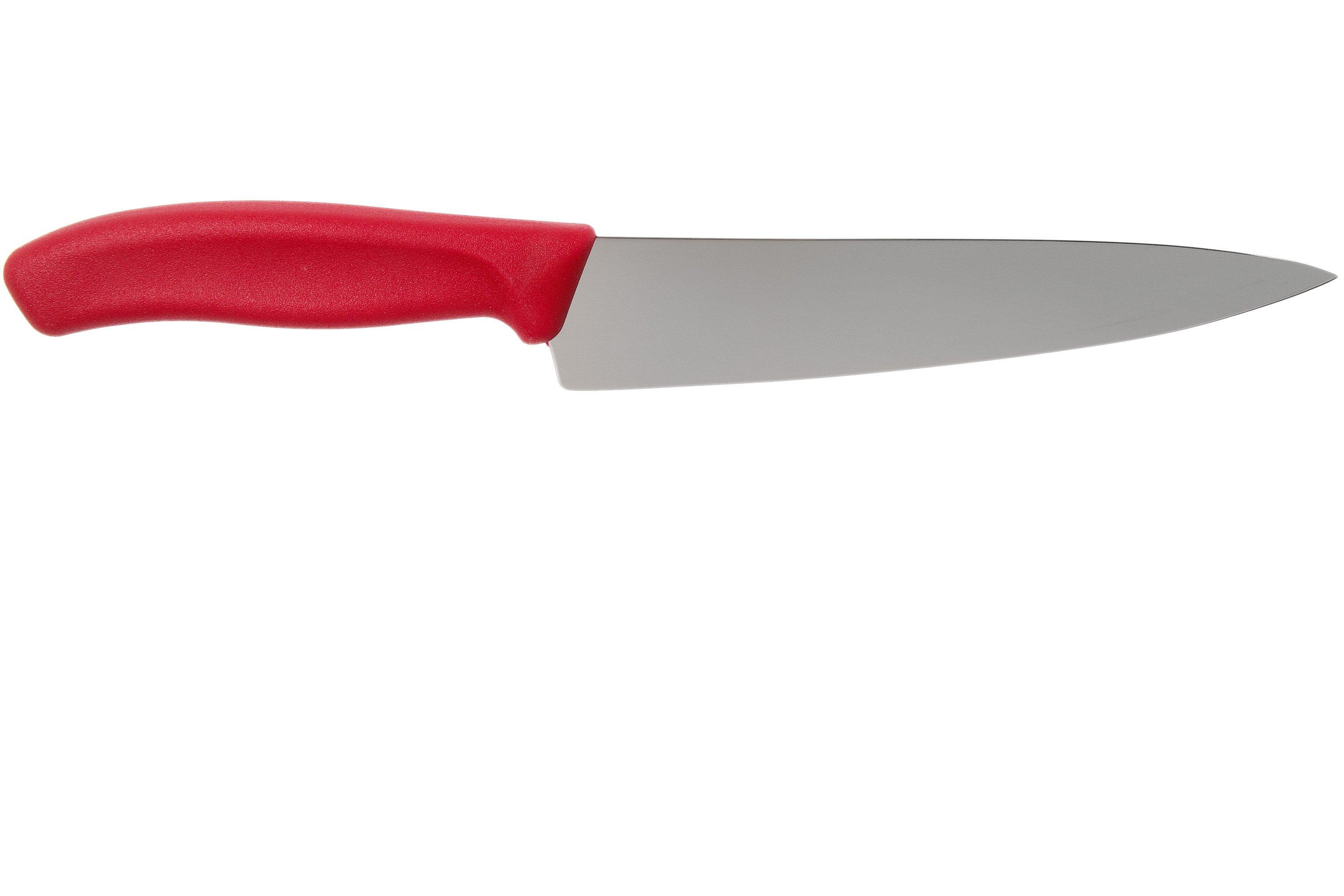 Victorinox Swiss Classic carving knife, 19 cm, red, blister ...