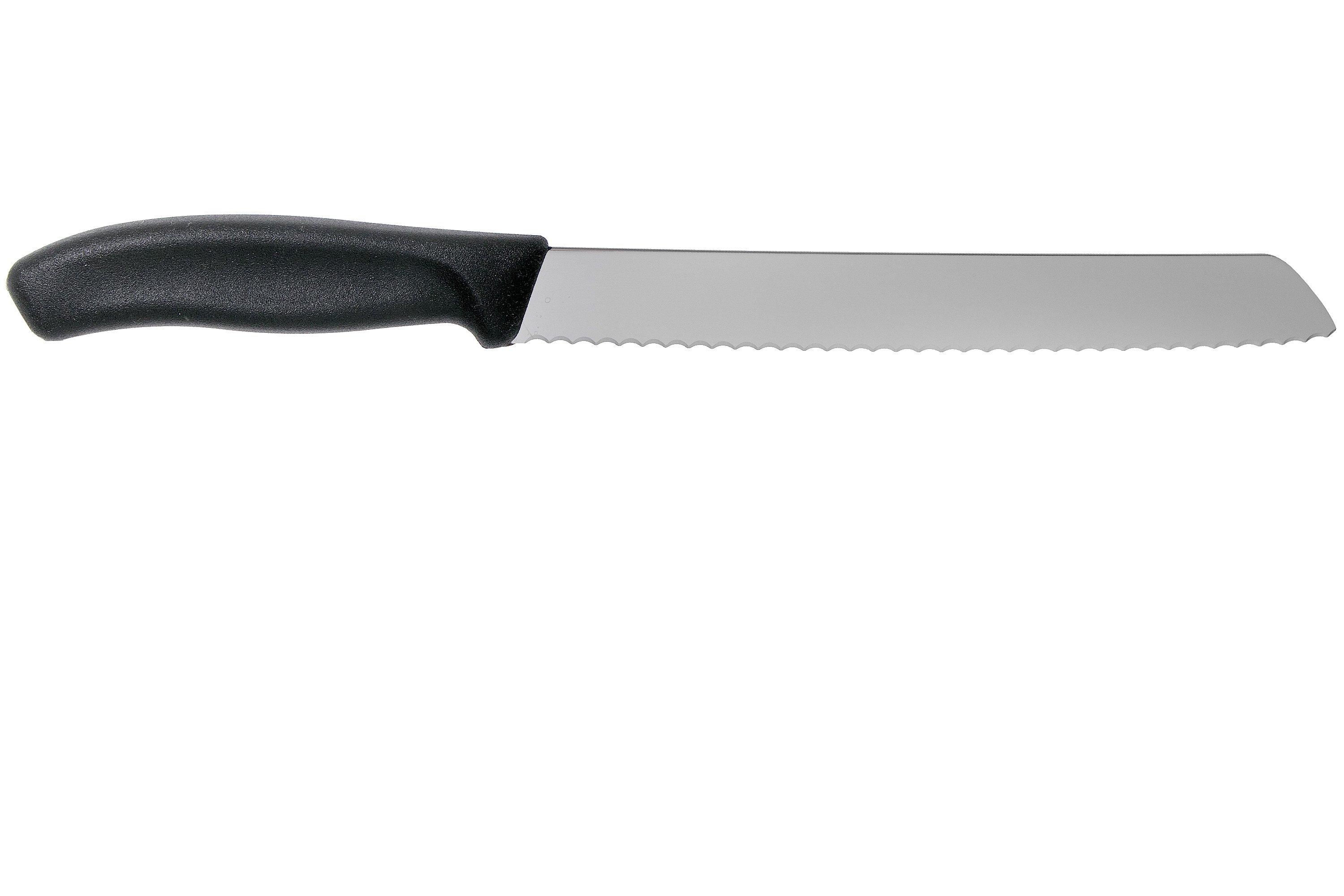 Victorinox SwissClassic 6.8633.21G bread knife black 21 cm ...