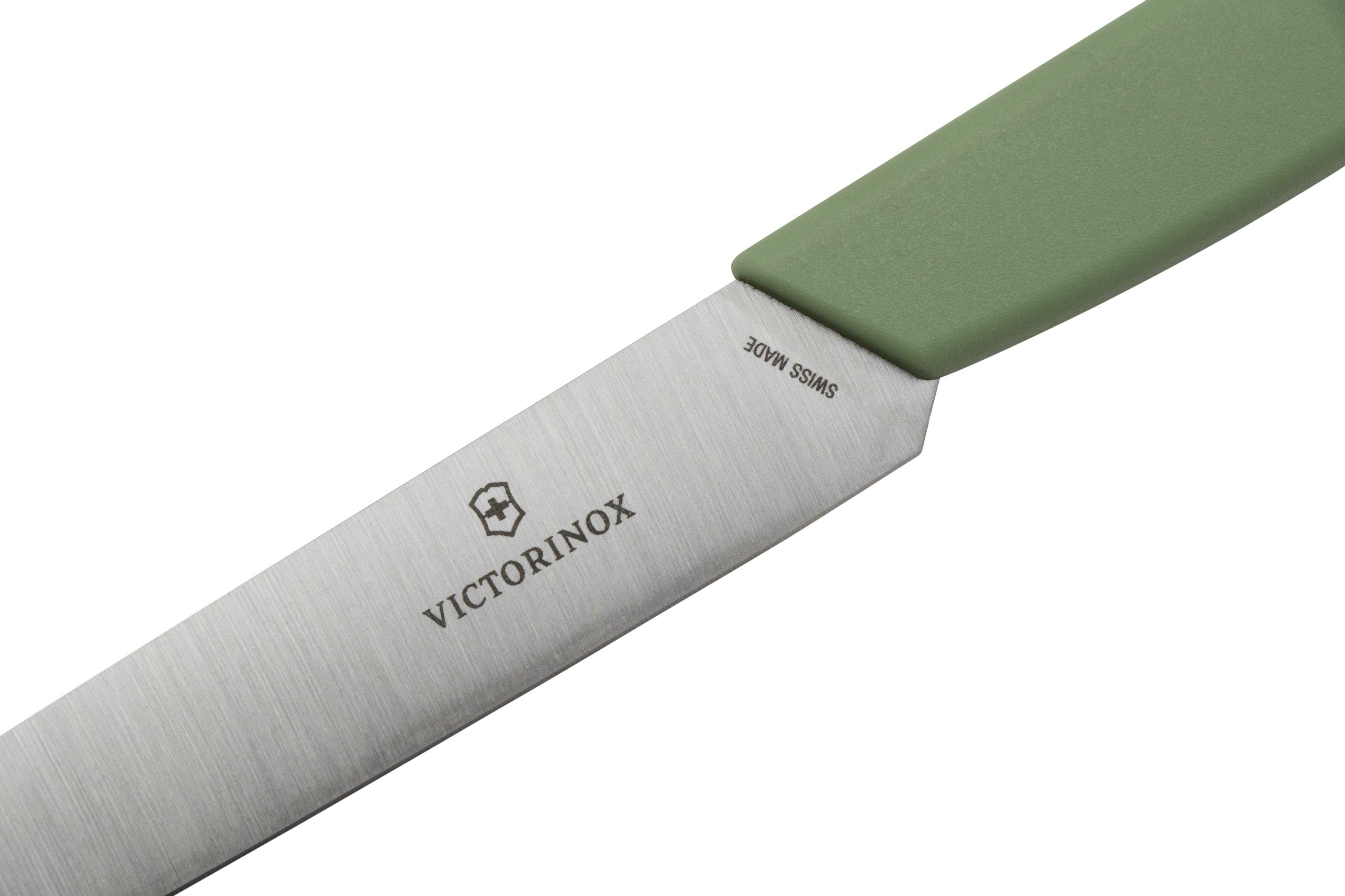 Victorinox Swiss Modern 6.9006.1042 vegetable knife 10 cm, moss green ...