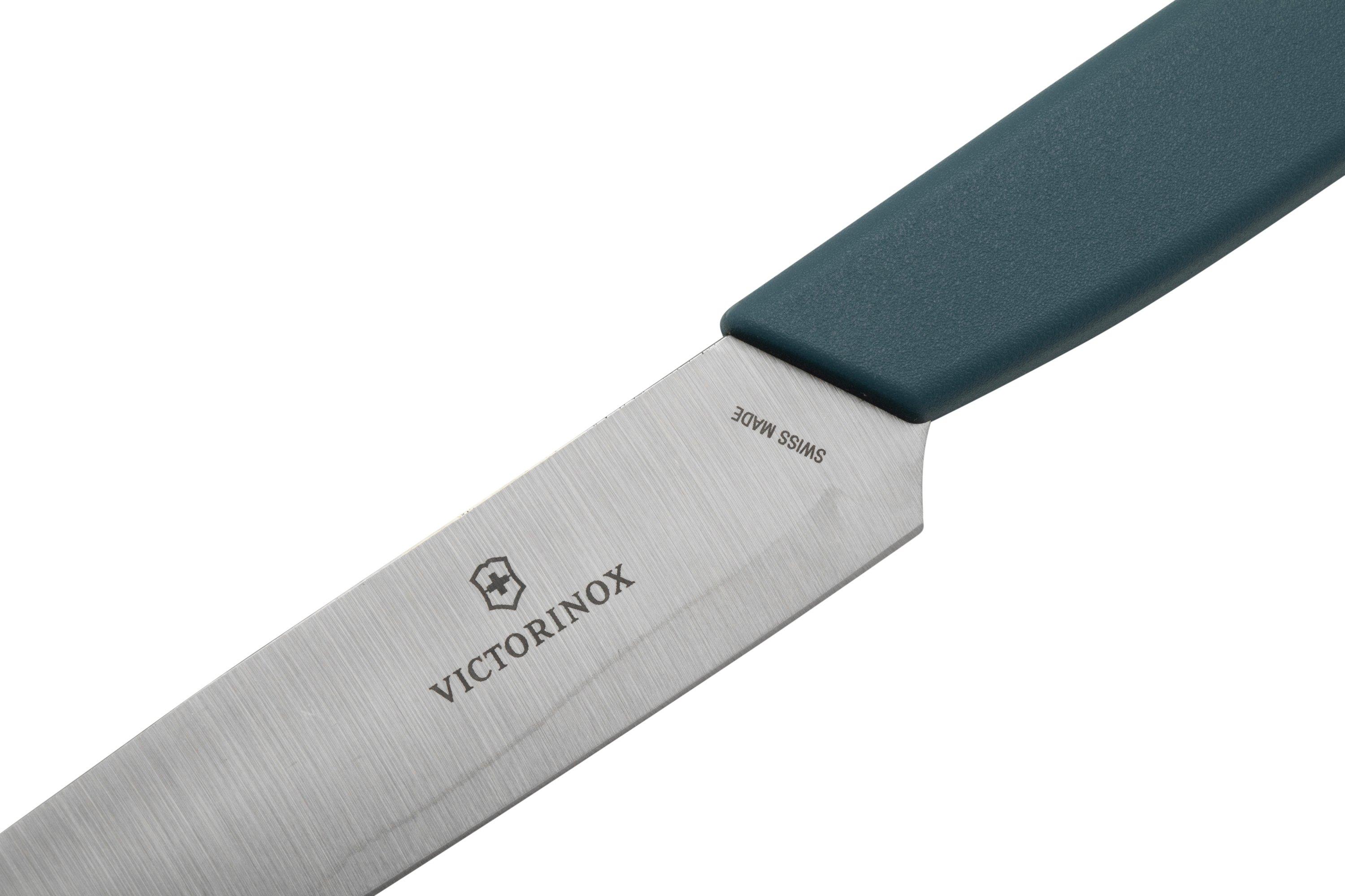 Victorinox Swiss Modern 6.9006.122 steak knife 12 cm, blue ...