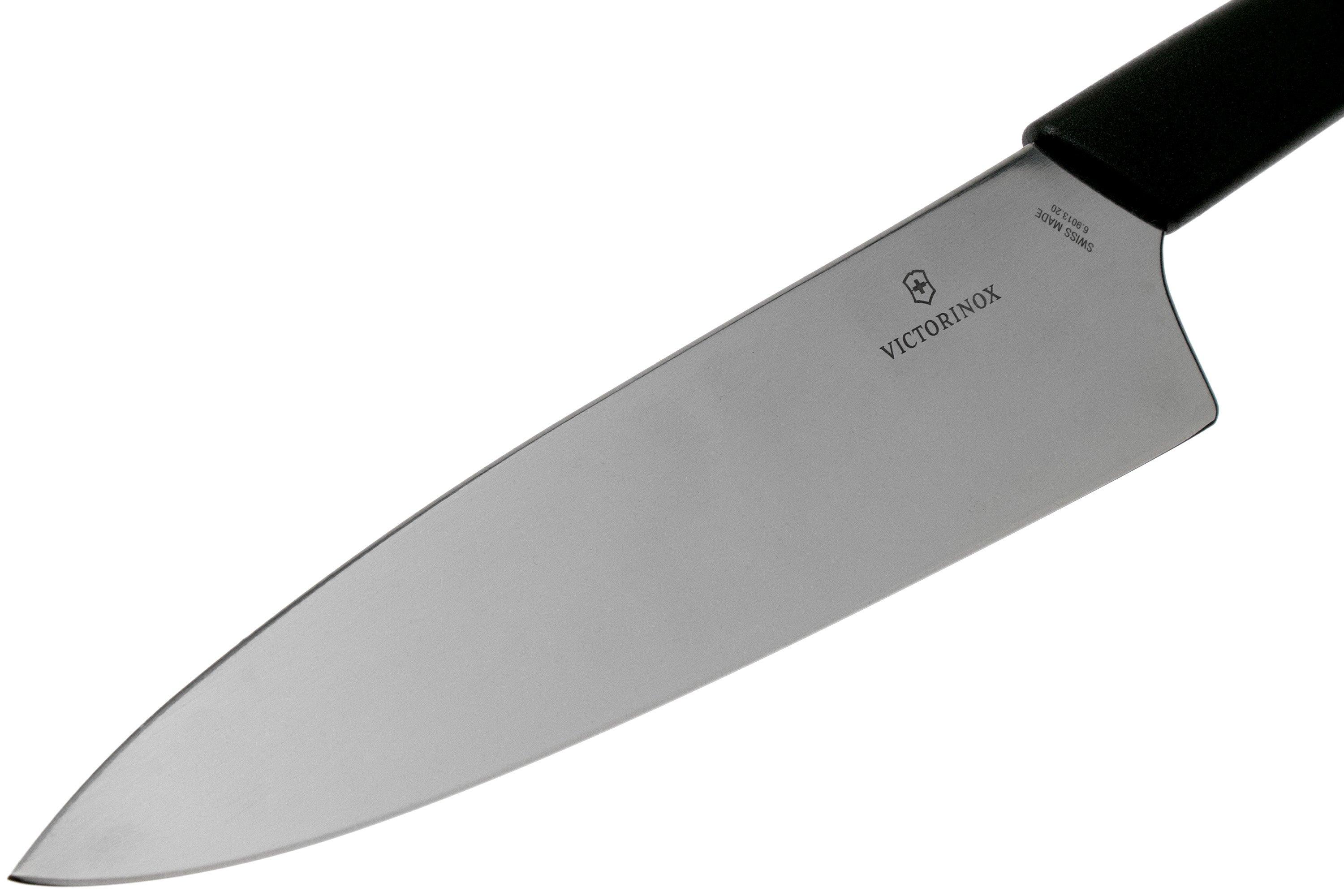 Victorinox Swiss Modern chefs' knife 20 cm, black | Advantageously ...