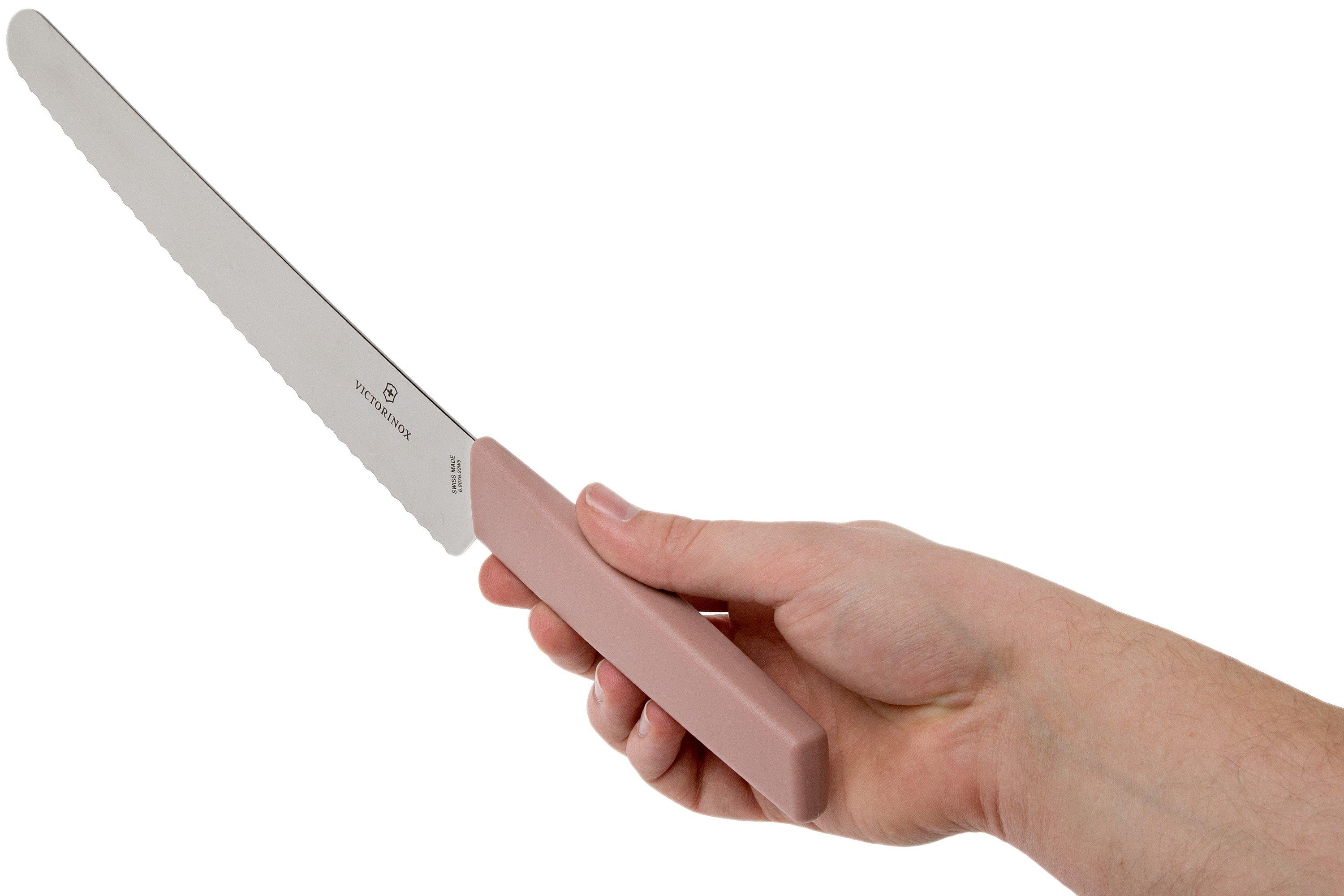 Victorinox Swiss Modern broodmes 22 cm, roze | Voordelig kopen bij ...