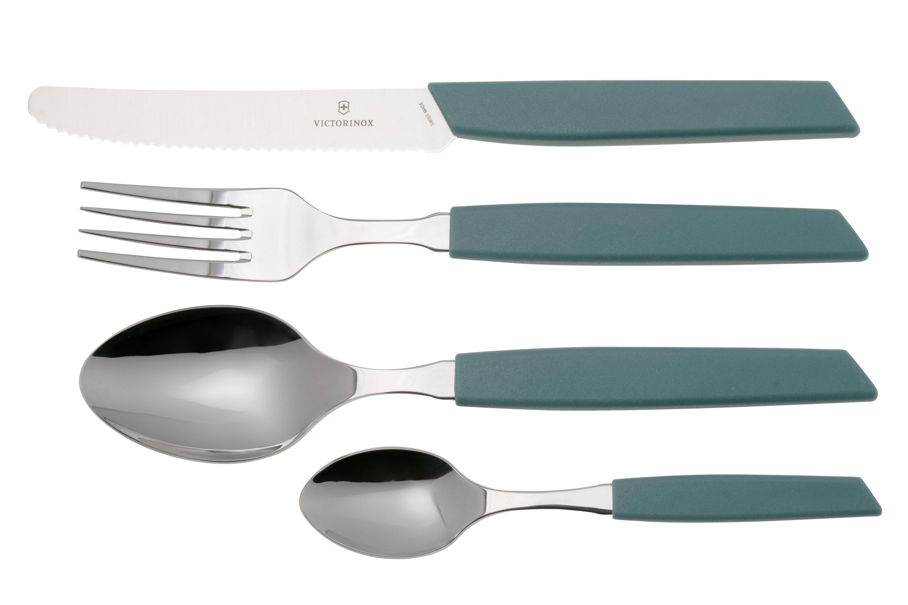 Victorinox Swiss Modern 6.9096.11W43.24, 24-piece cutlery set with ...
