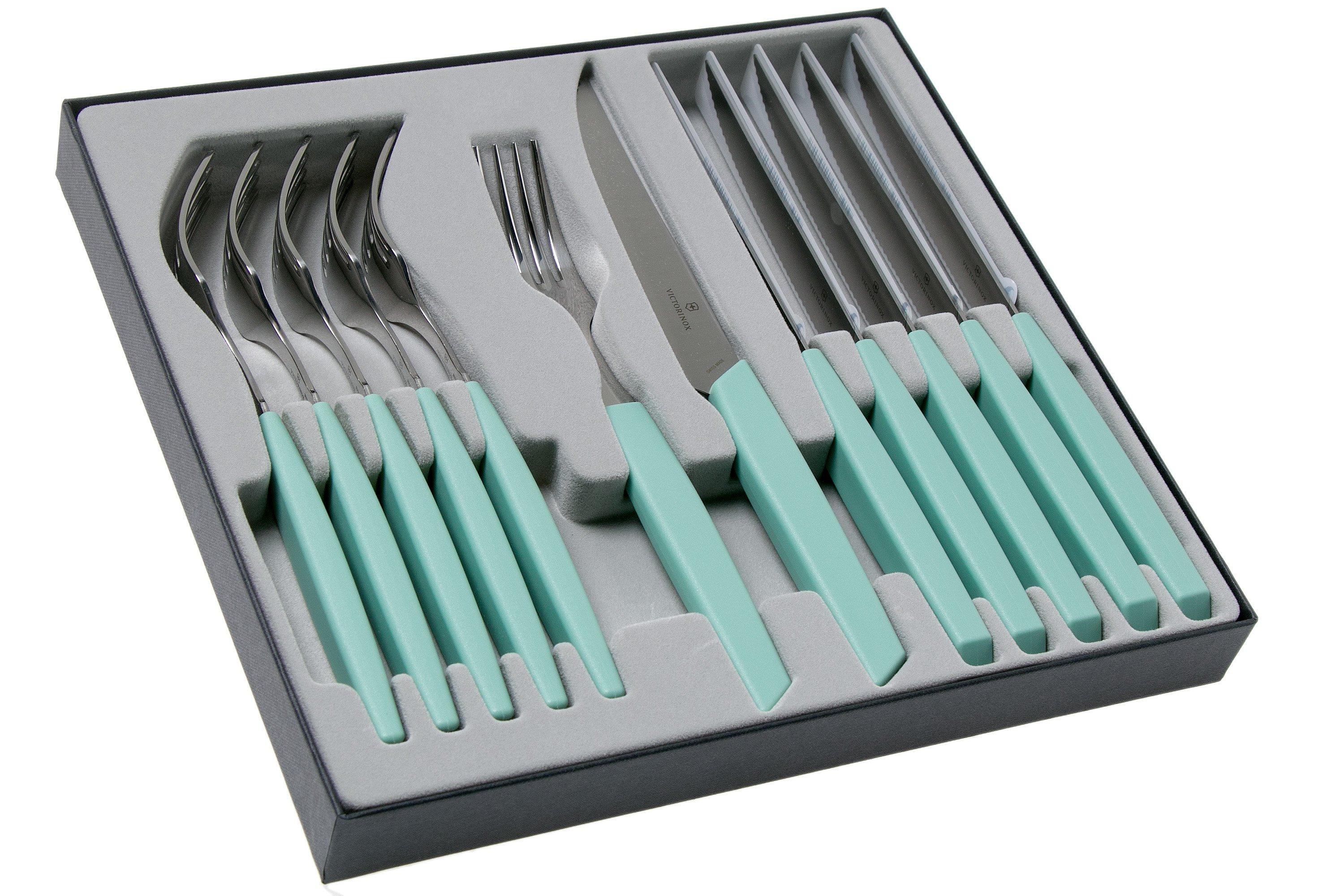 Victorinox Swiss Modern 6.9096.12W41.12, 12-piece cutlery set with ...