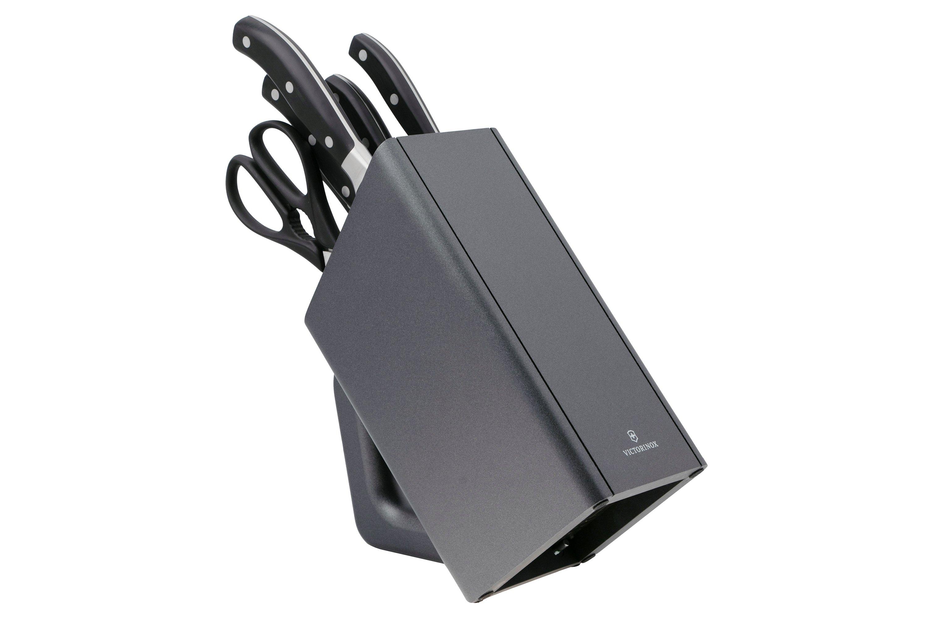 Victorinox Grand Maître Cutlery Block 7.7243.6, POM, 7-piece knife set ...