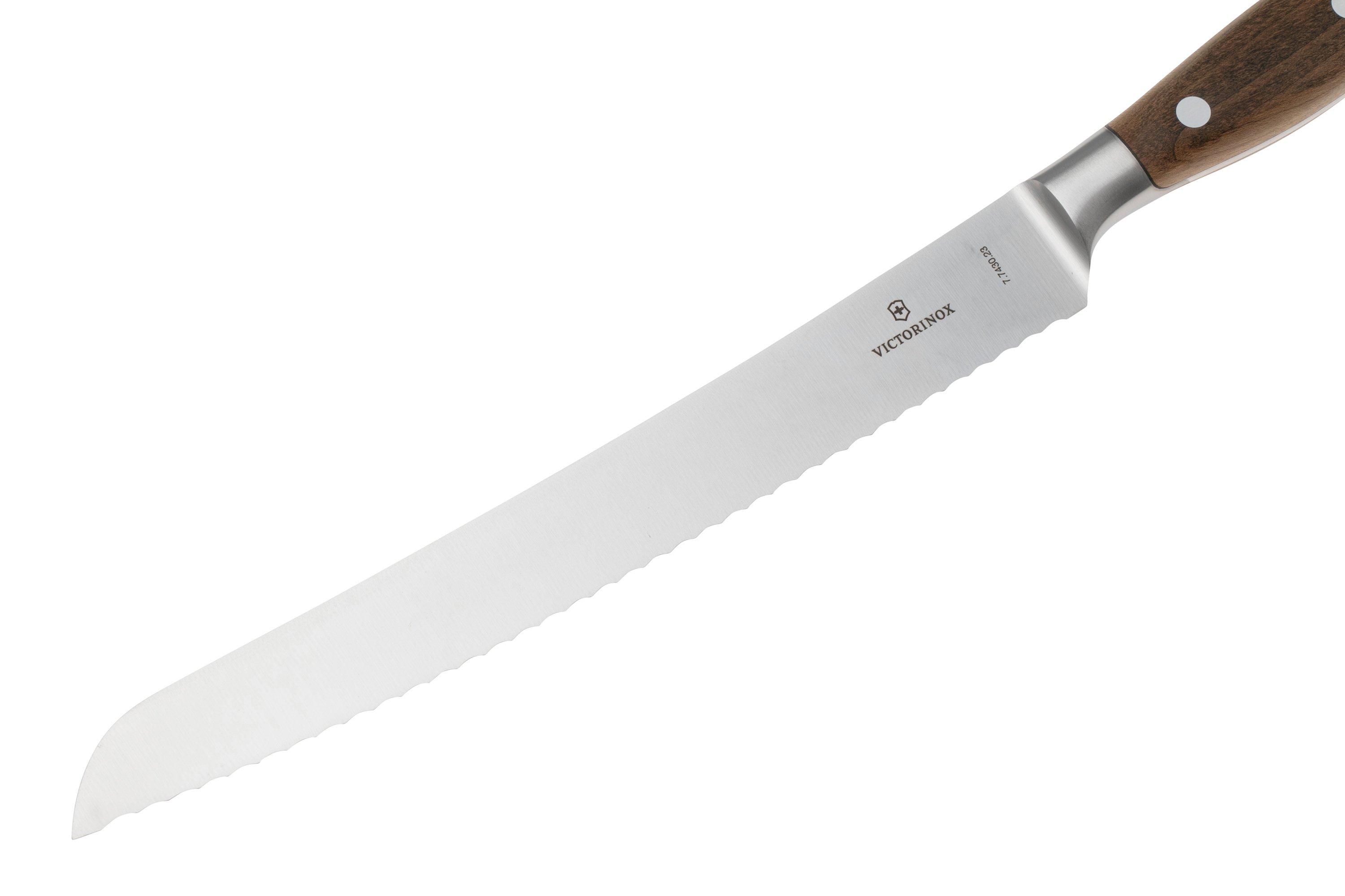 Victorinox Grand Maître Bread Knife 7.7430.23G, bois d'érable, couteau ...