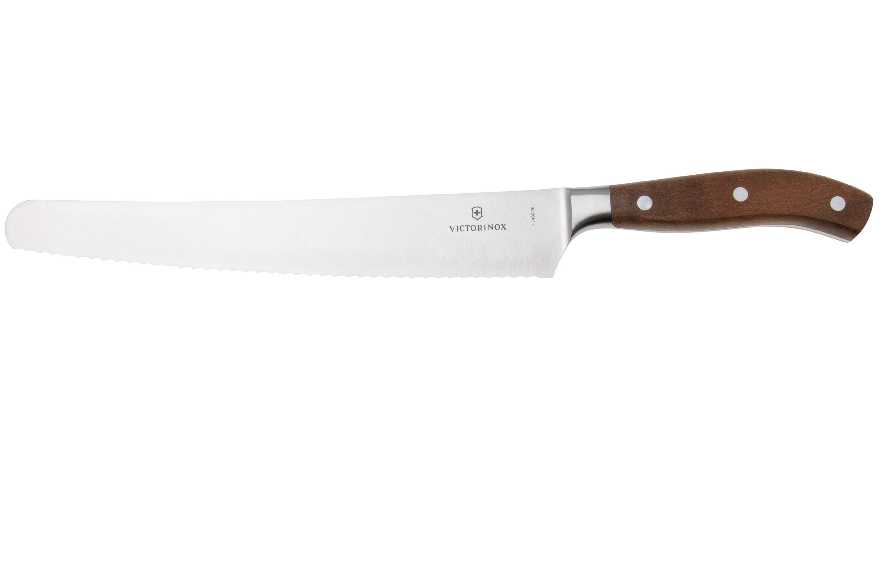 Victorinox Grand Maître Bread and Pastry Knife 7.7430.26G, maple wood ...