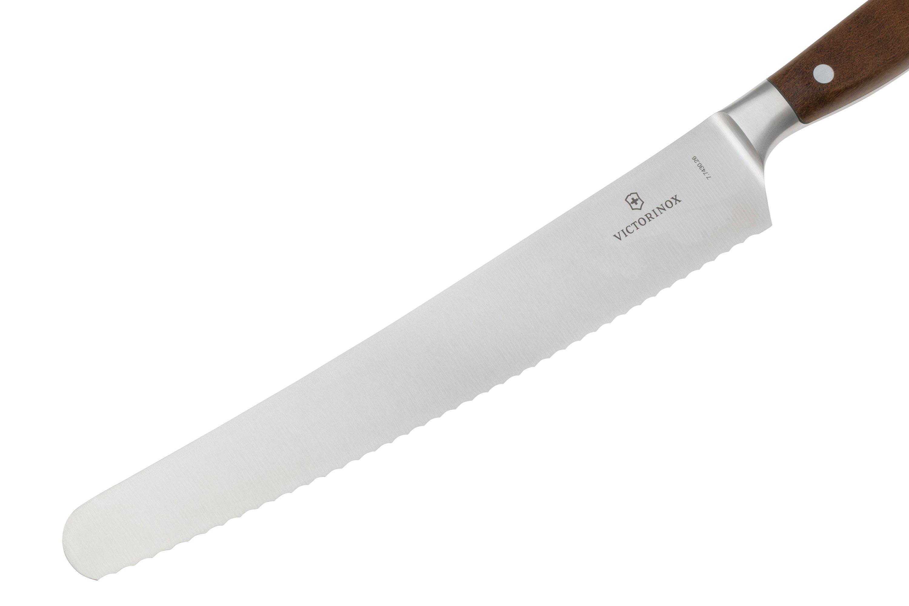 Victorinox Grand Maître Bread and Pastry Knife 7.7430.26G, maple wood ...