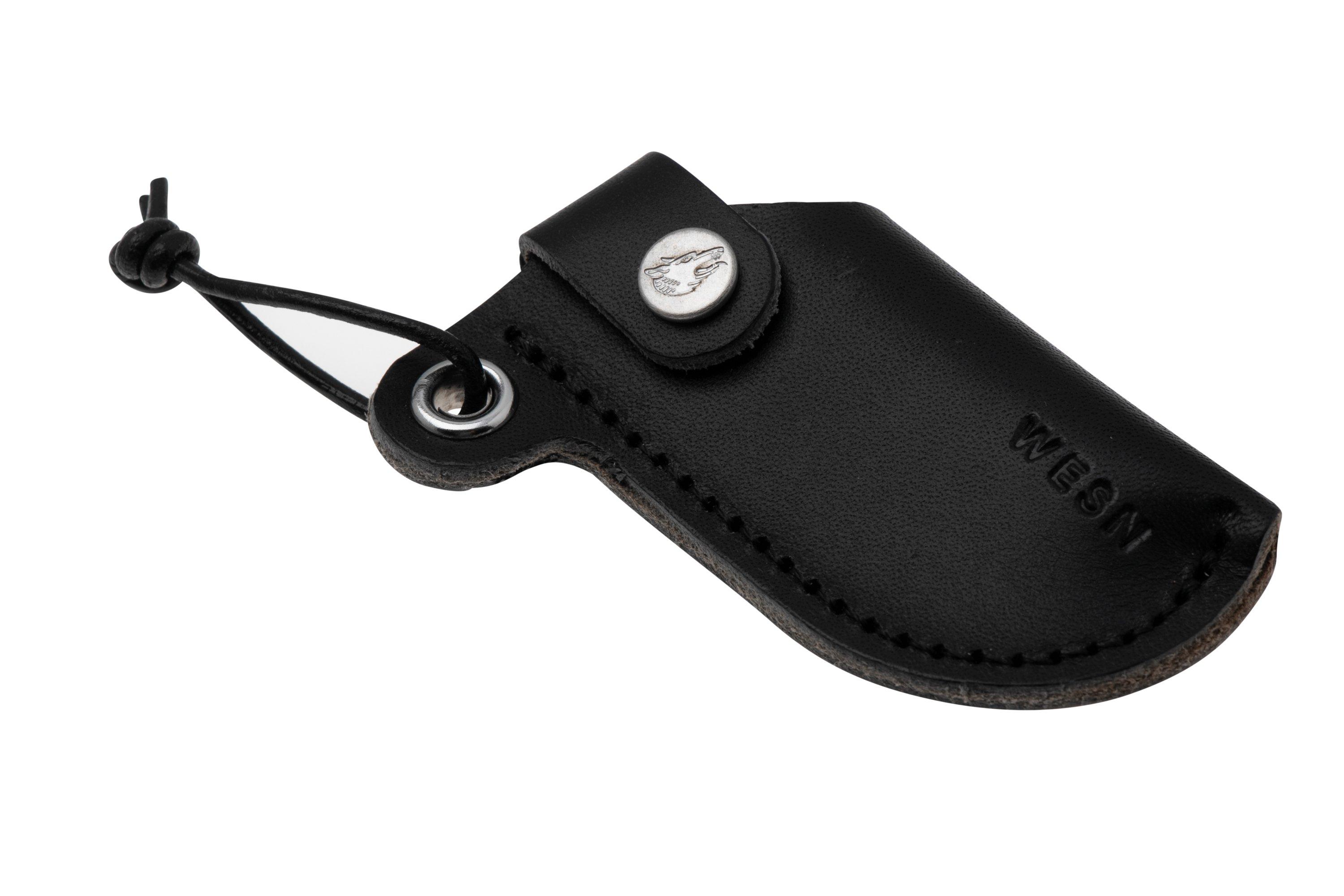 WESN Microblade Leather Sheath, SN02-1, Black, fodero | Fare acquisti ...