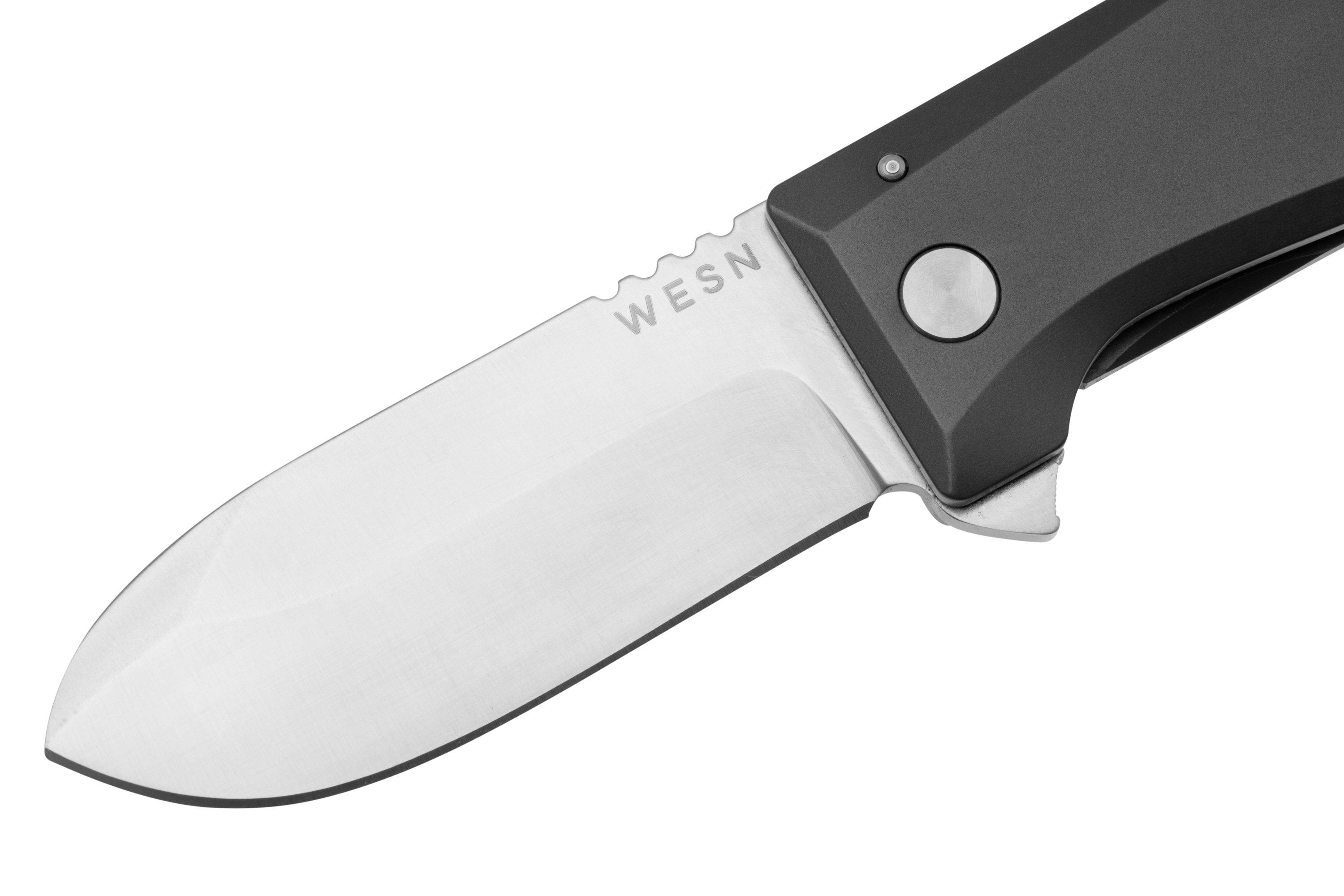 WESN Allman SN04-0, CPM S35VN, Titanium, navalha | Compras vantajosas ...