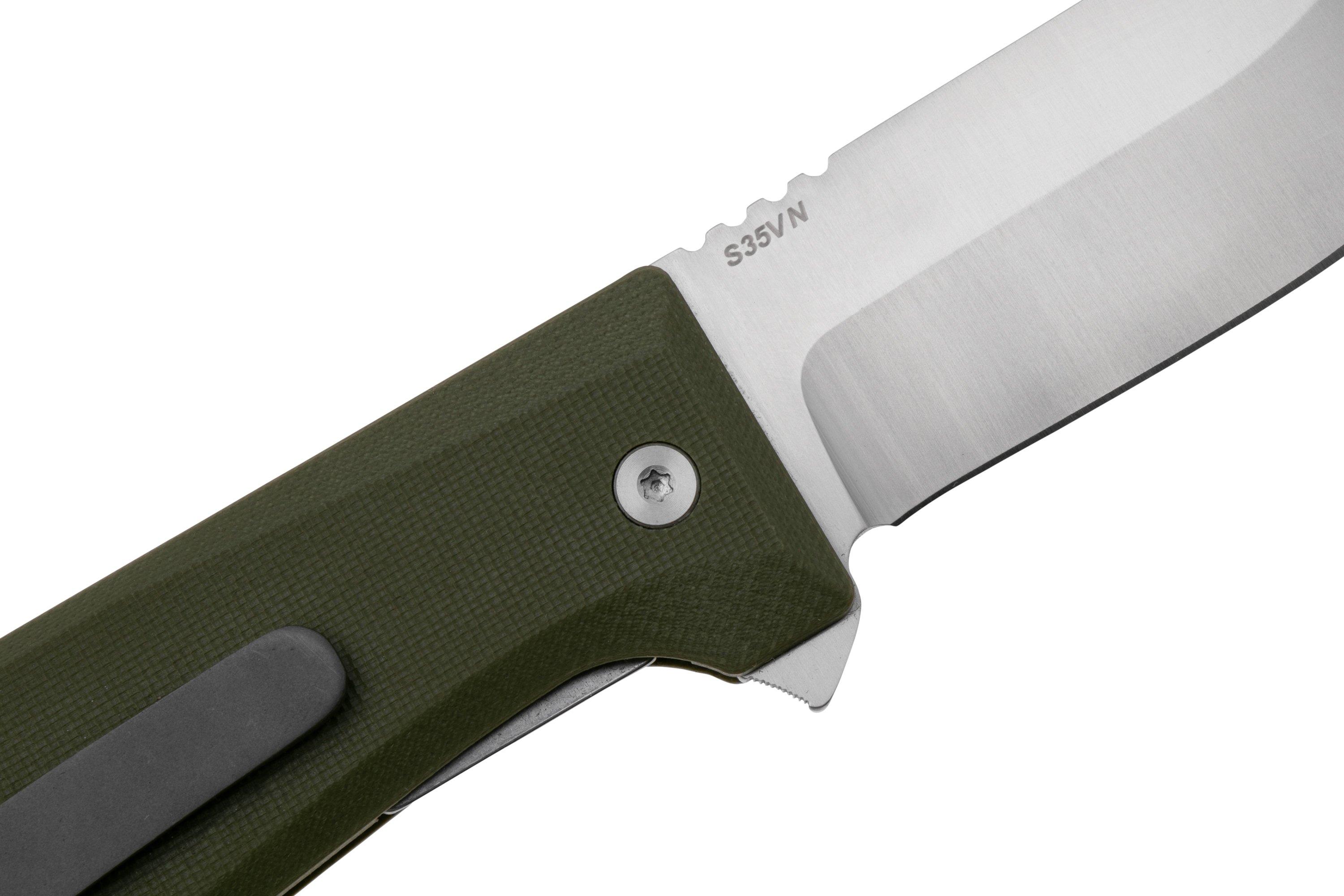 WESN Allman SN04-2, CPM S35VN, OD Green G10, zakmes | Voordelig kopen ...