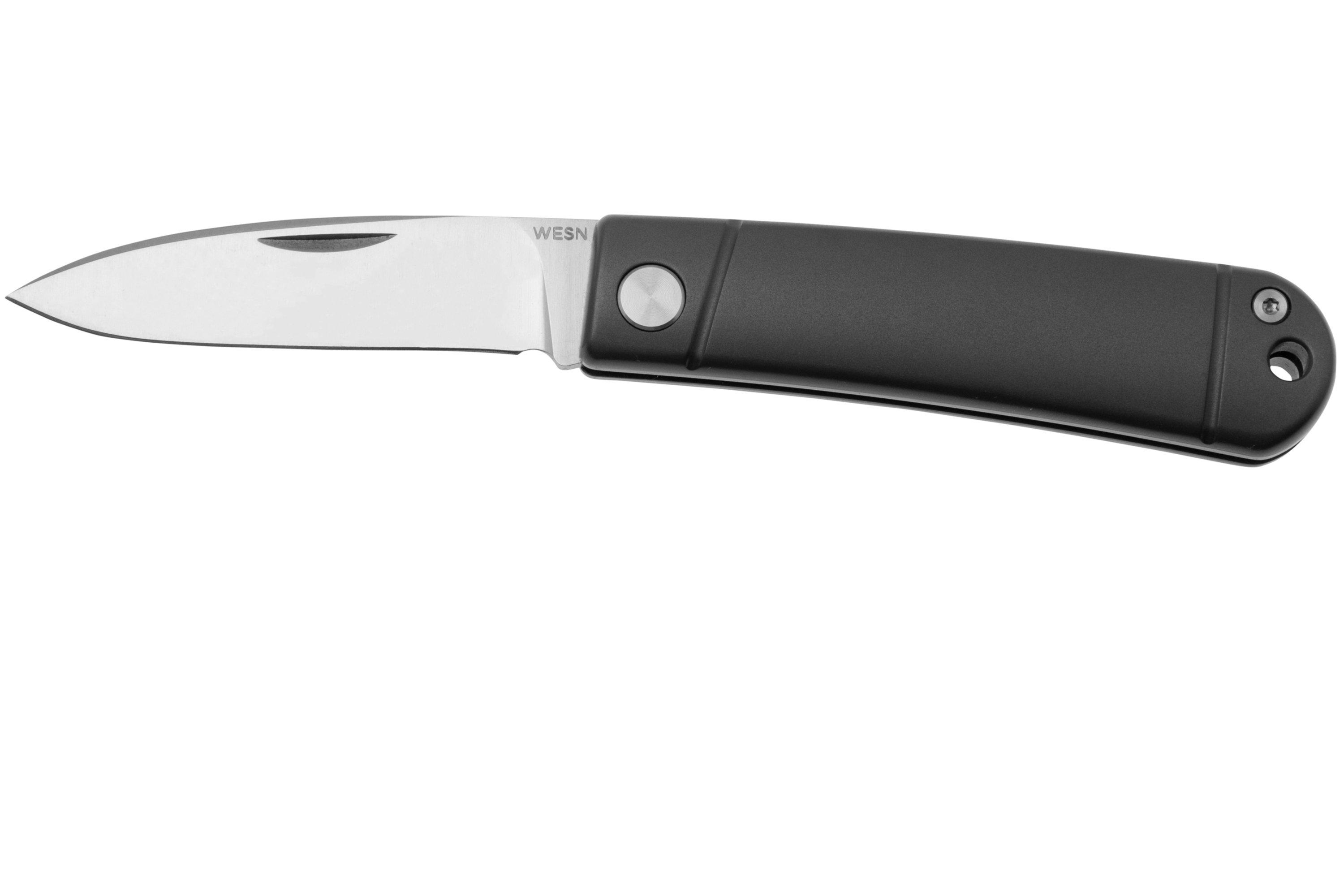 WESN Henry SN07-1, 12C27, Titanium, slipjoint pocket knife ...
