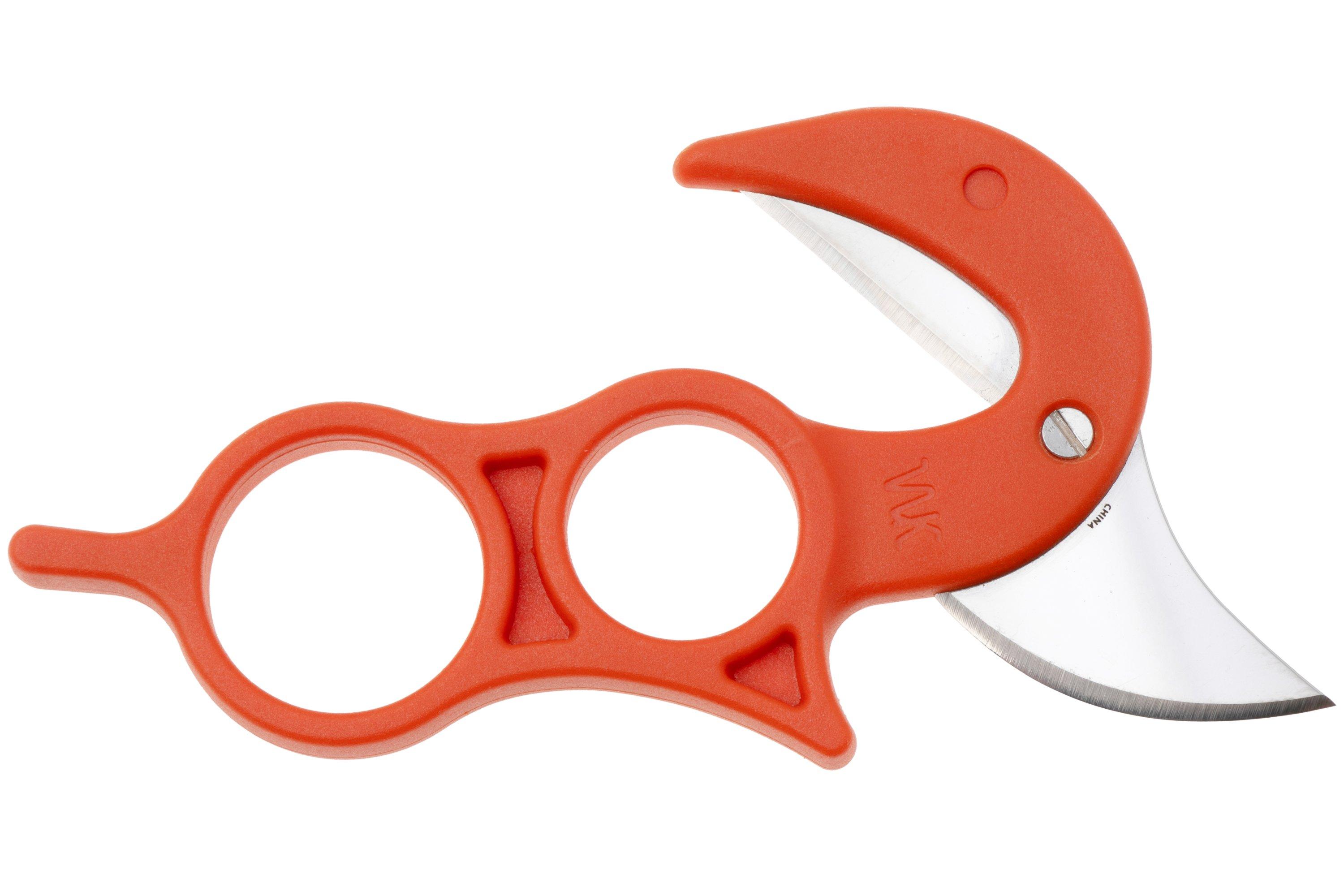 Wyoming Knife WY3 The Original Field Dressing Knife, Orange Polymer ...