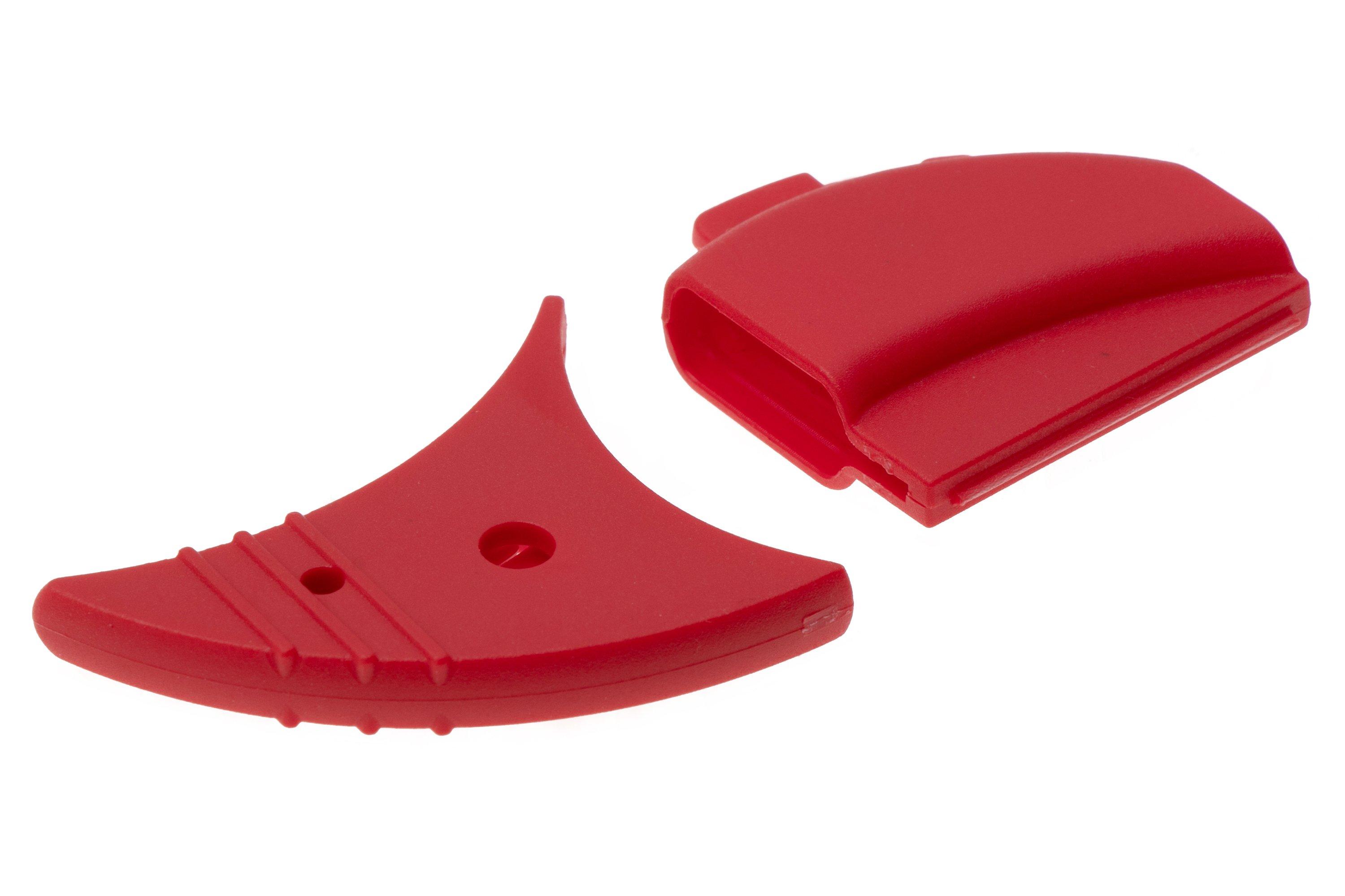 Wyoming Knife WY6 Red Blade Guards, knife guards for The Original Field ...