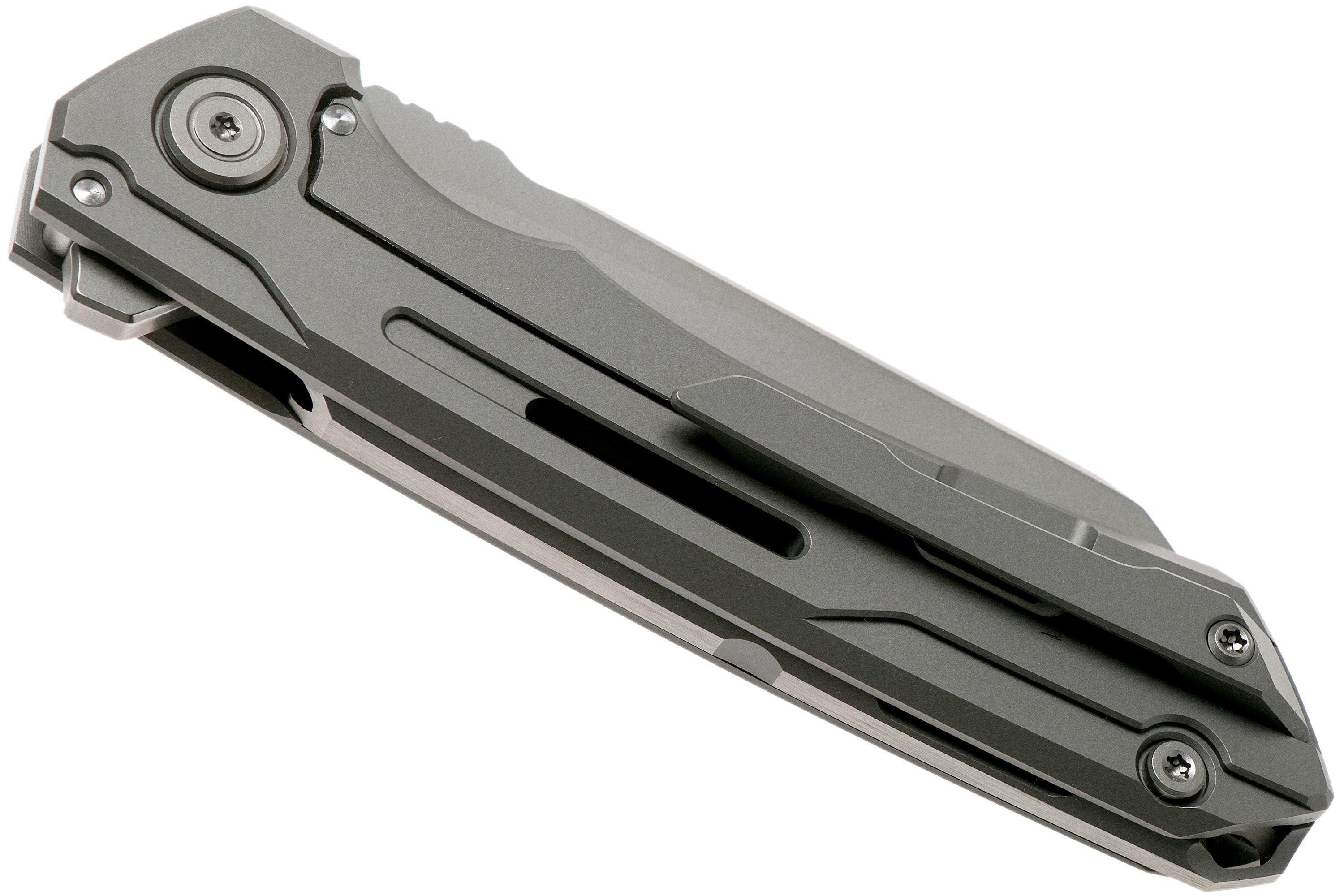 WE Knife Mini Buster 2003A Grey pocket knife, SNECX design ...